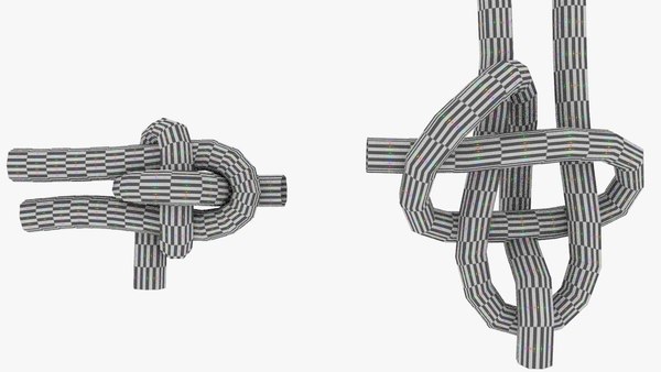 3D knot bend model - TurboSquid 1666652