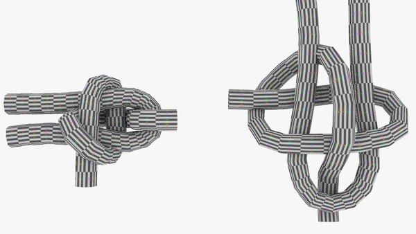 3D knot bend model - TurboSquid 1666652
