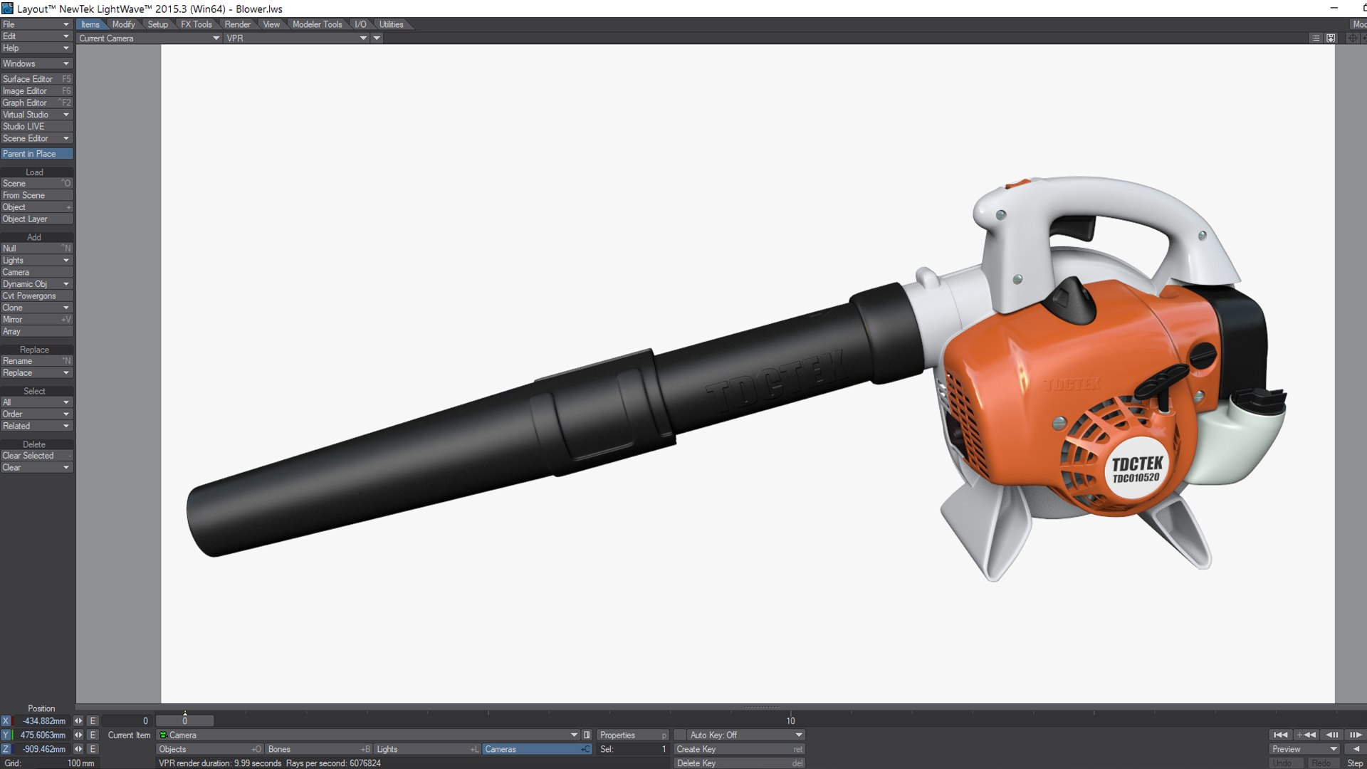 Leaf blower 3D - TurboSquid 1549681