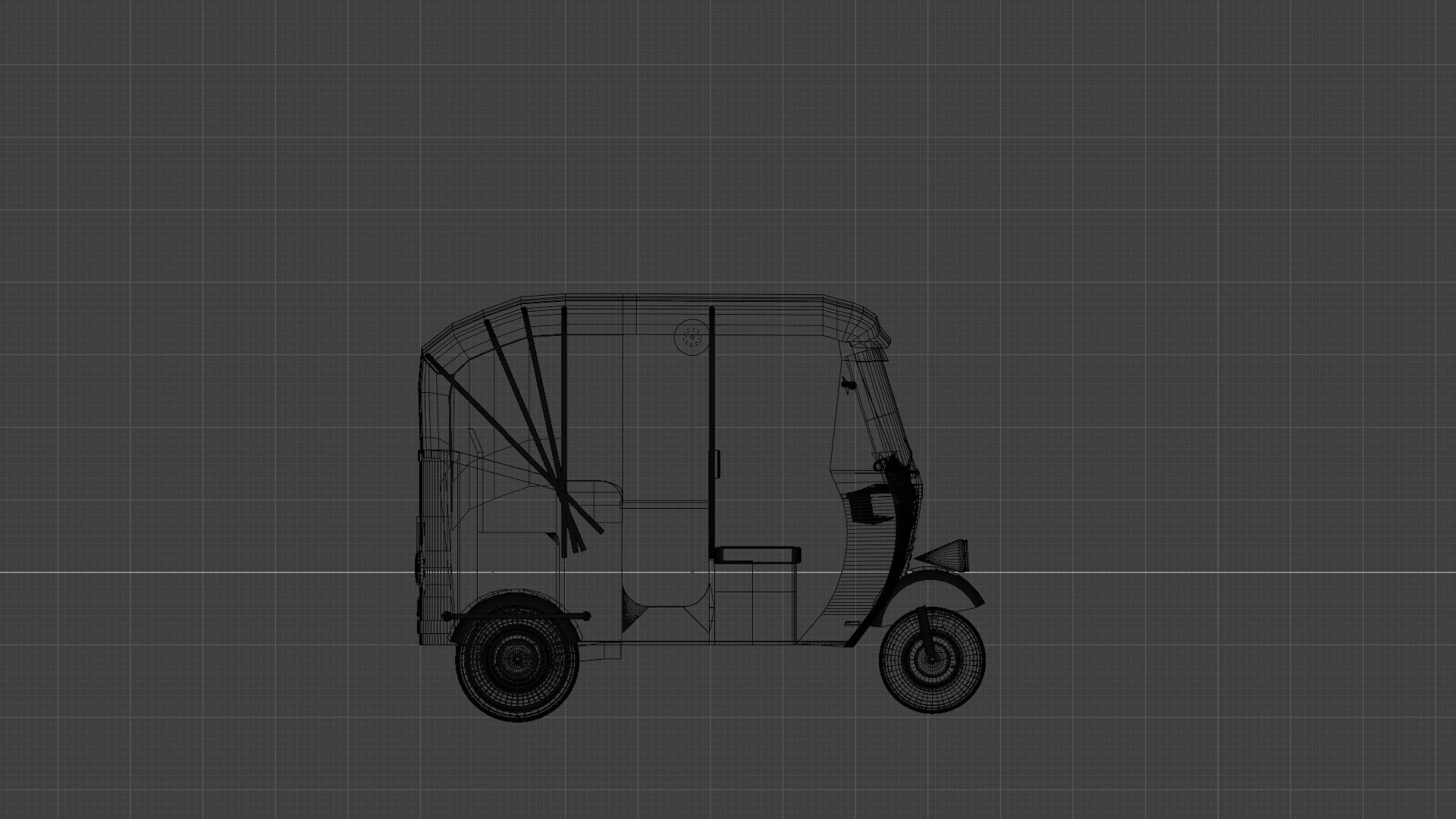 Auto rikshaw 3D model - TurboSquid 1917901