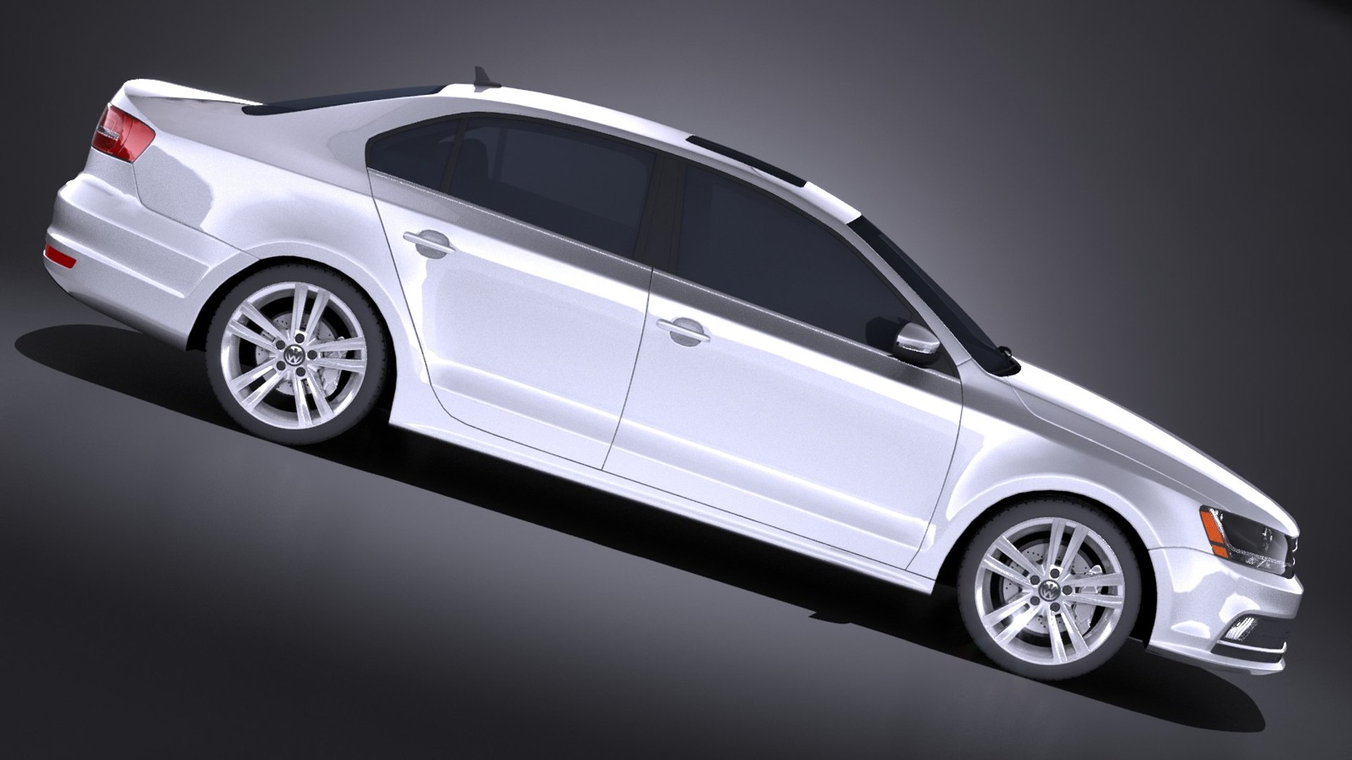 Volkswagen Jetta Usa 3d Model