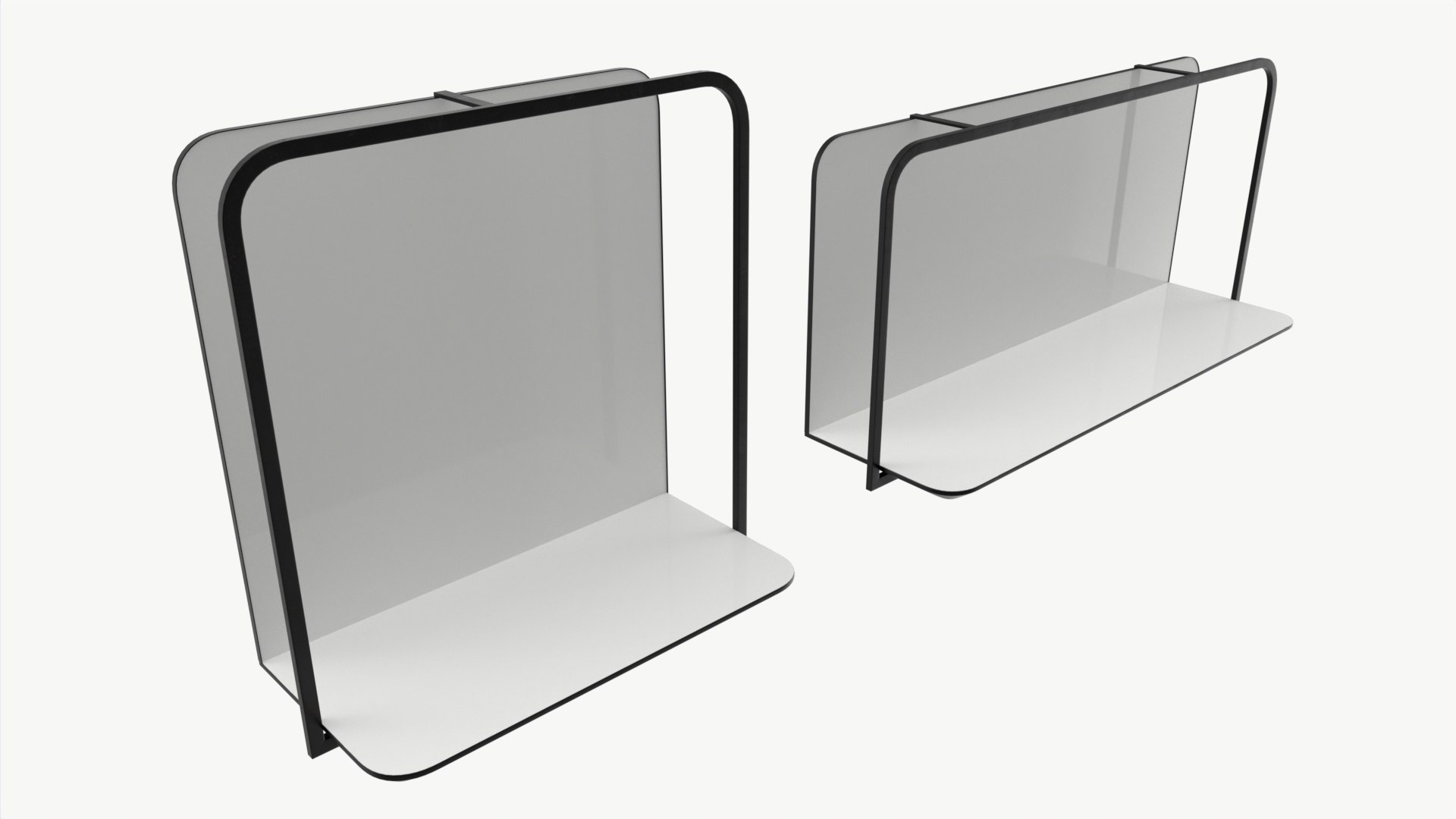 Wall Shelves Tresor 3D Model - TurboSquid 1951747