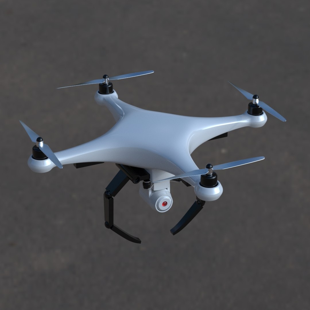 3D Simple Drone - TurboSquid 1404901