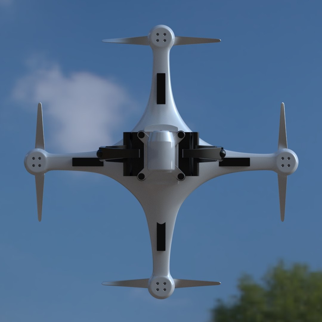 3D Simple Drone - TurboSquid 1404901