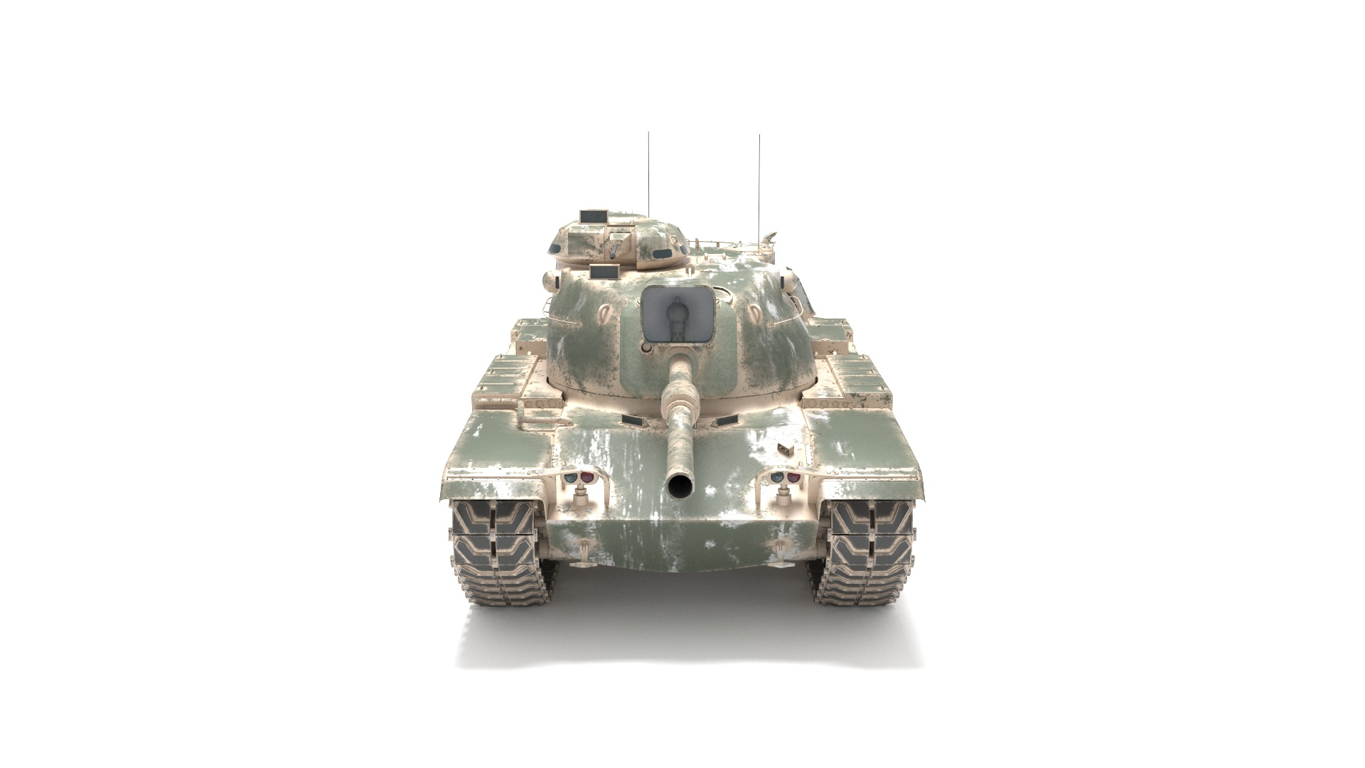 M60 Tank 3D - TurboSquid 1695133