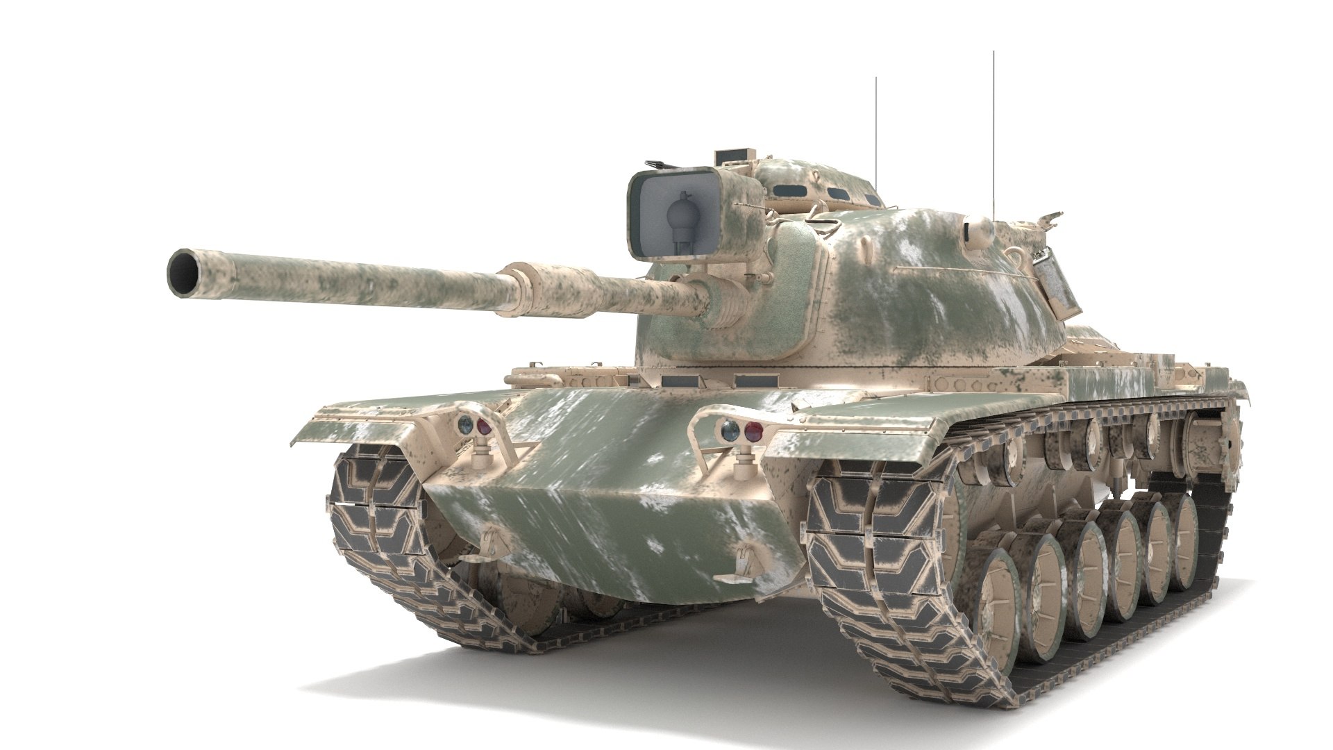 M60 Tank 3D - TurboSquid 1695133