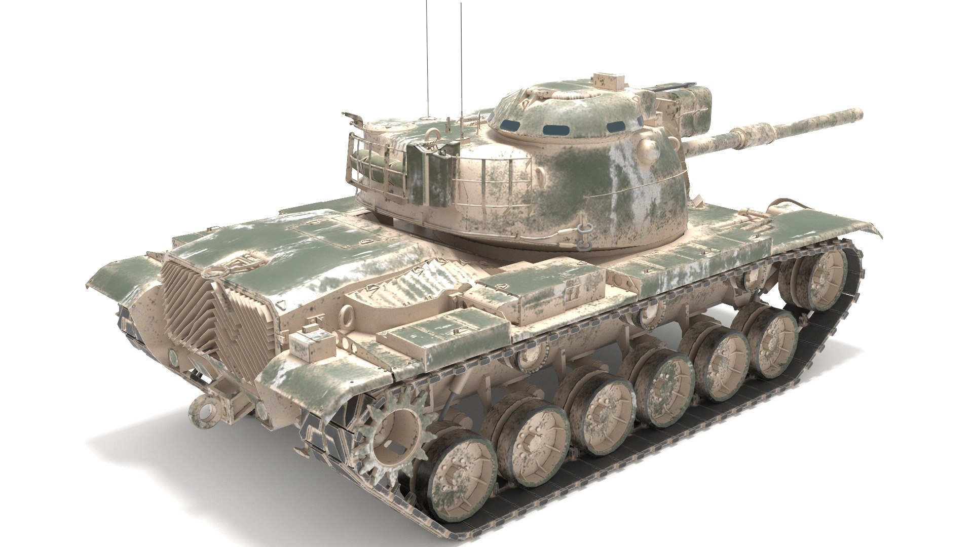 M60 Tank 3D - TurboSquid 1695133