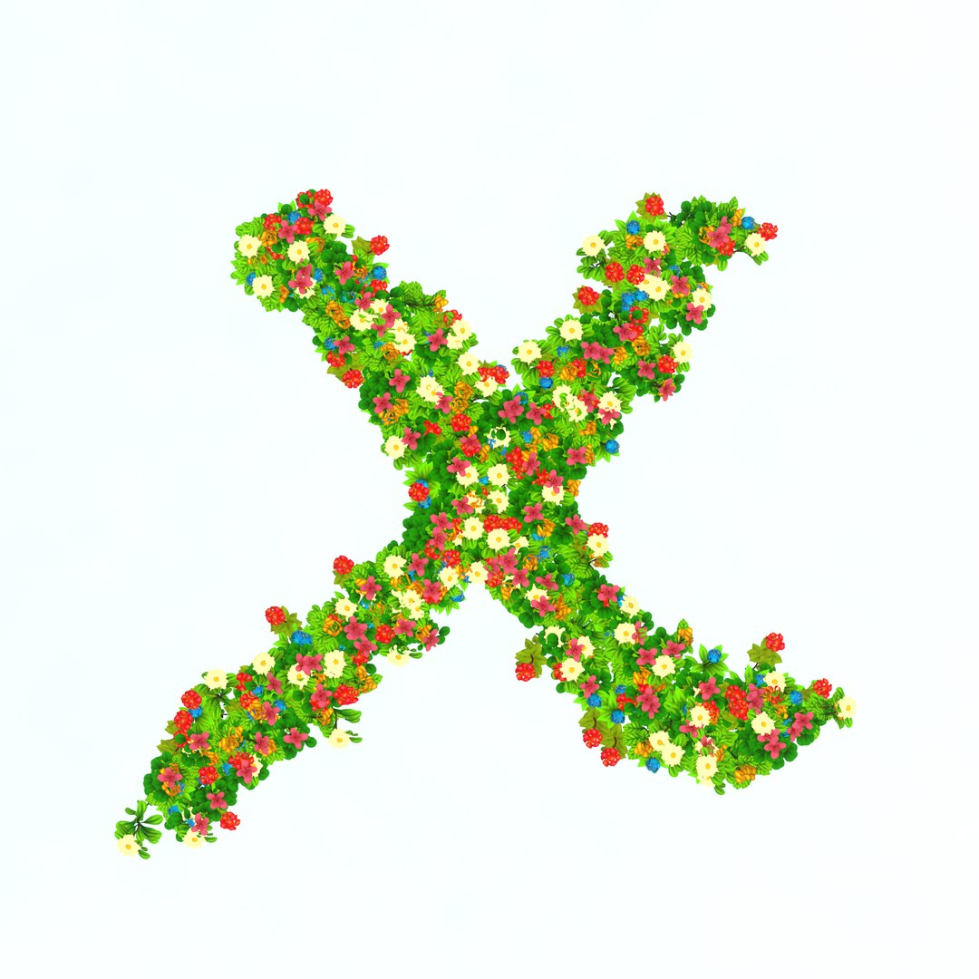 STUVWX LETTERS 3D Model - TurboSquid 1891876