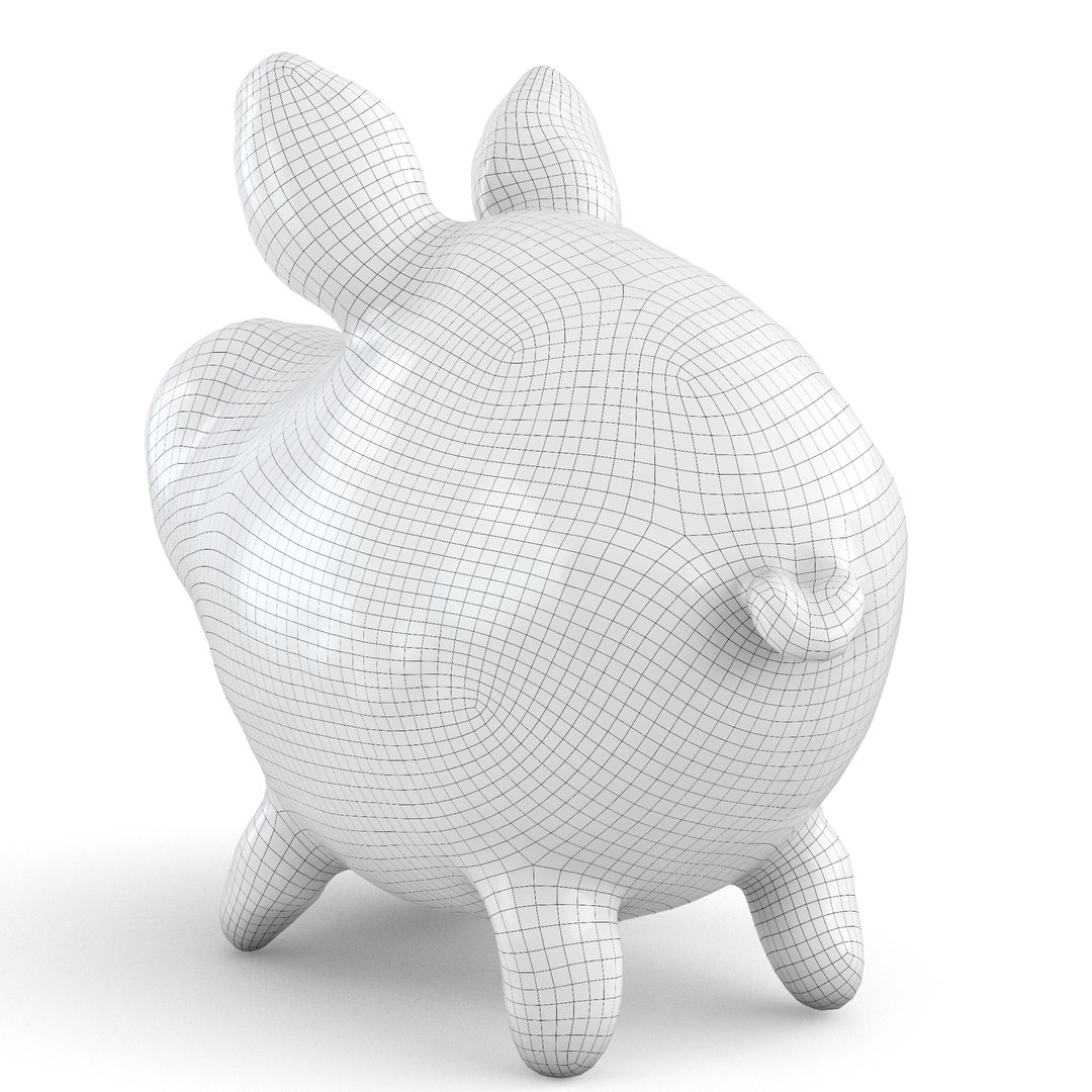 Soft Plush Toy Pig 3D Model - TurboSquid 2035270