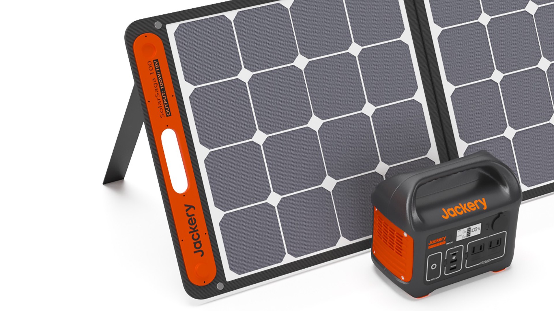 Jackery Portable Power Station Explorer 300 With Solar 3D Model ...