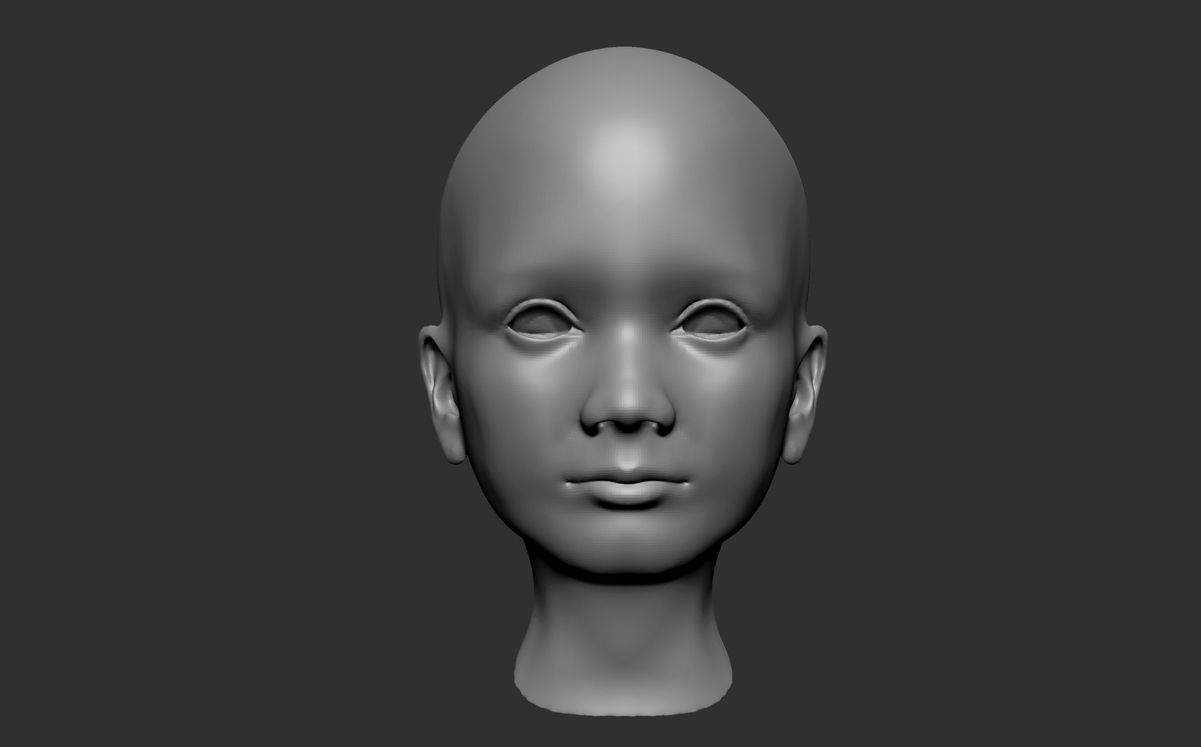 Child Base Mesh Characters 3D Model - TurboSquid 1557018