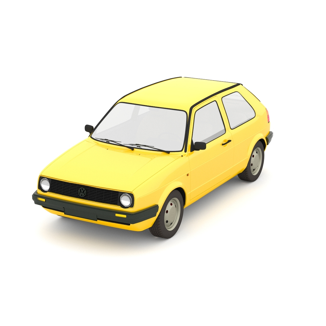Volkswagen Golf Mk2 D Model