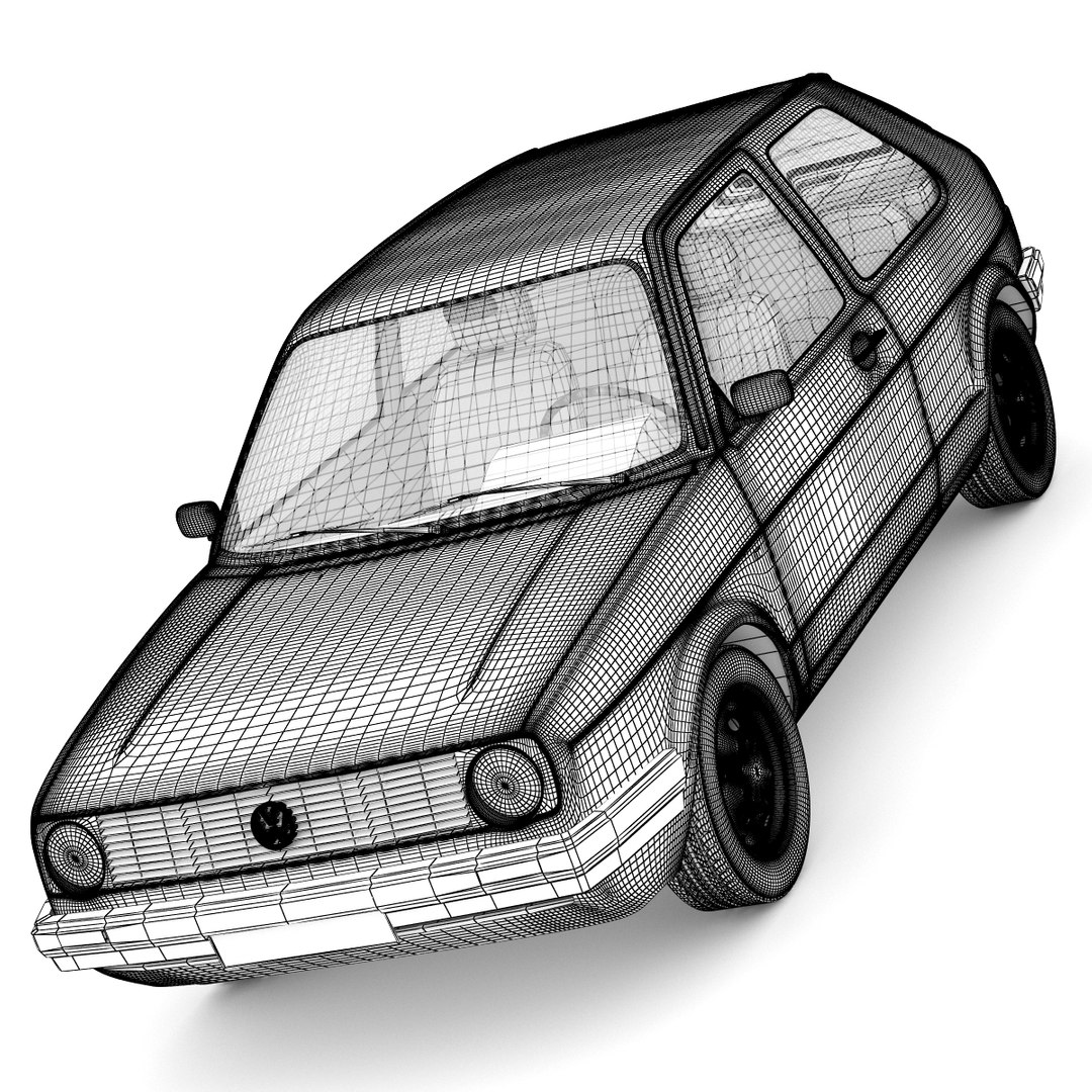 Volkswagen Golf Mk2 D Model