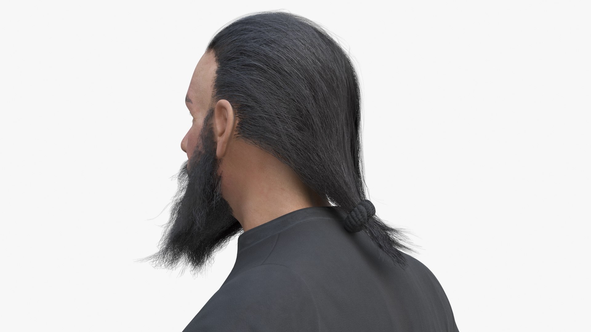 3D Orthodox Church Monk Wearing Robe Rigged For Maya Model - TurboSquid ...