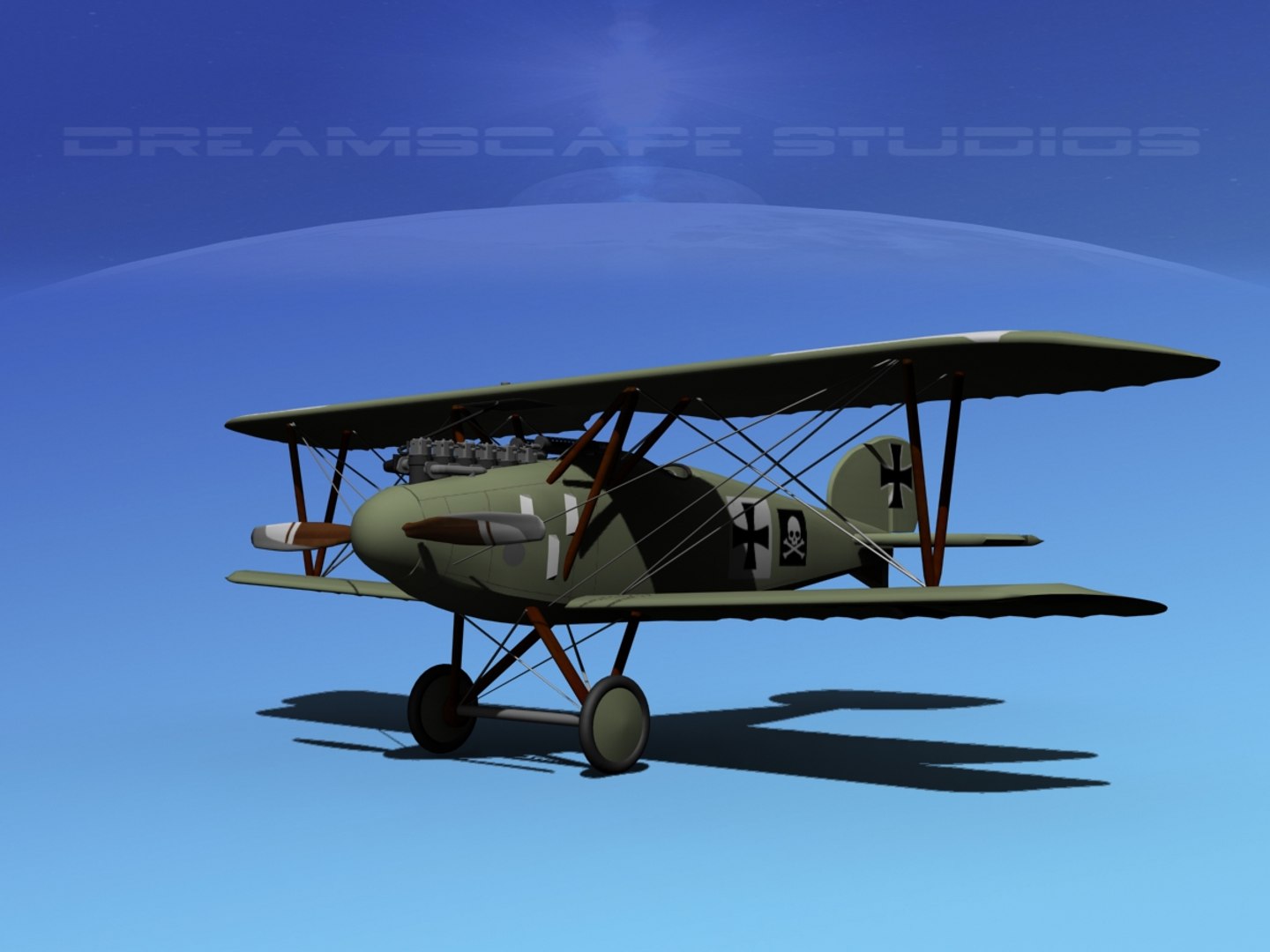 3d Albatross Fighter Diii