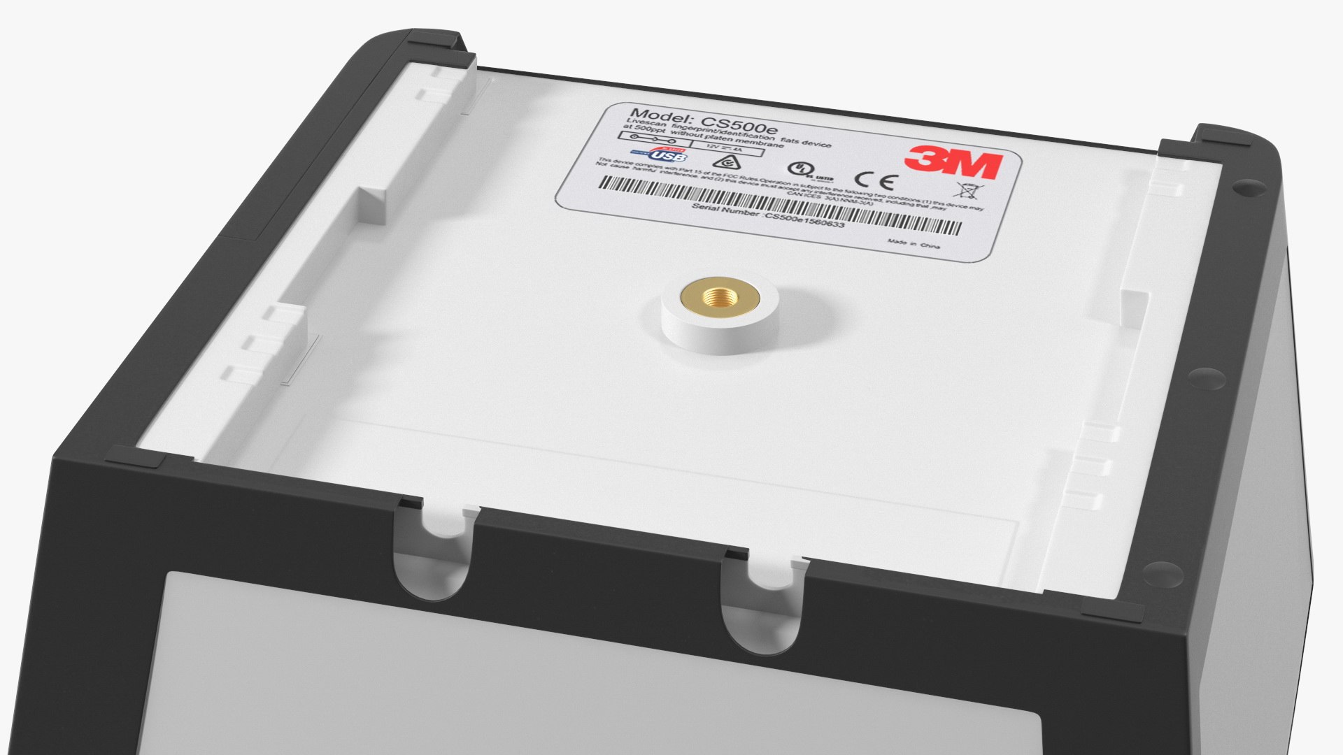 Cogent 3M CS500e Live Scan Tenprint Scanner Off 3D Model - TurboSquid ...