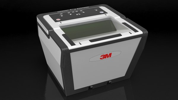 Cogent 3M CS500e Live Scan Tenprint Scanner Off 3D model - TurboSquid ...