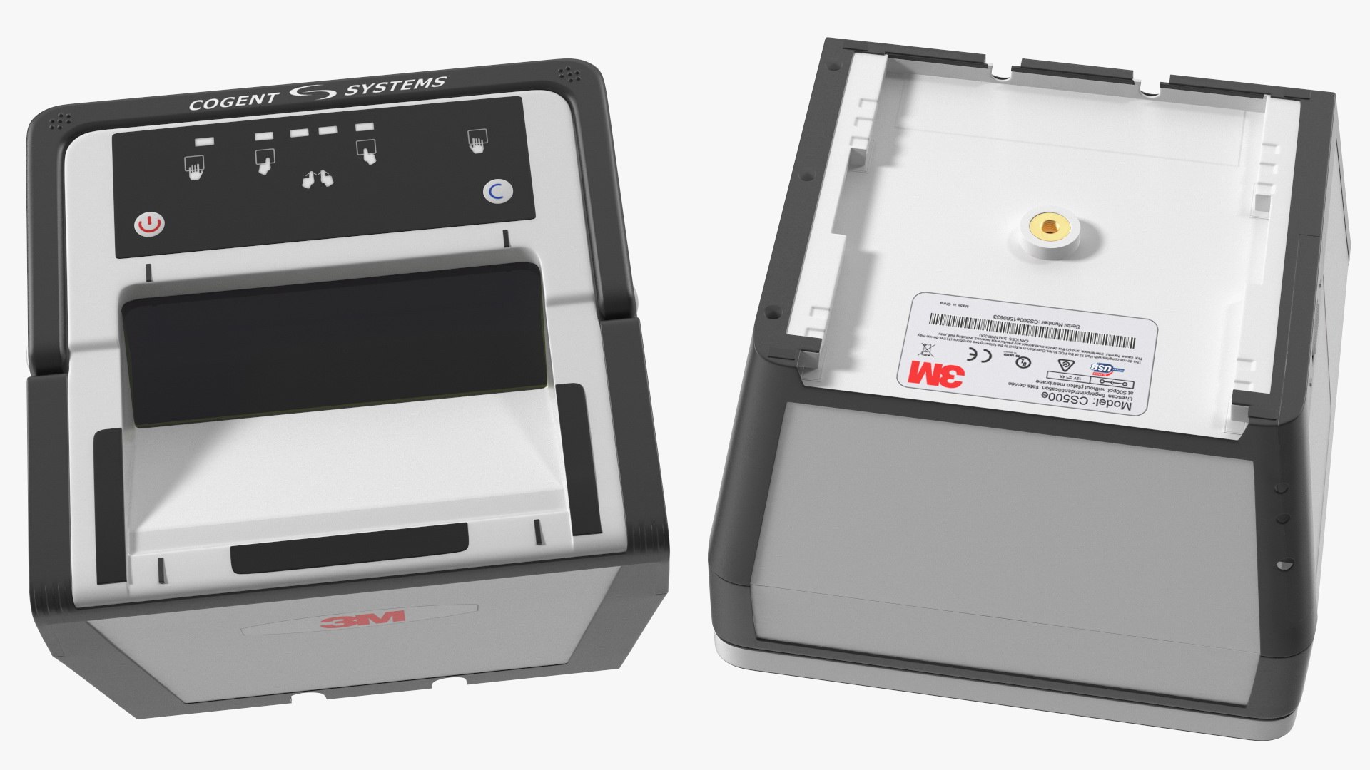 Cogent 3M CS500e Live Scan Tenprint Scanner Off 3D Model - TurboSquid ...