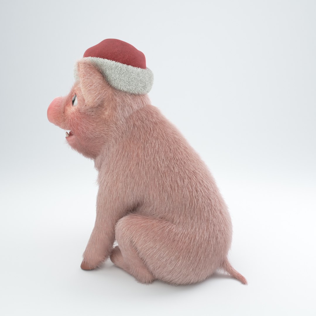 3D Model Pig Piggy - TurboSquid 1359032