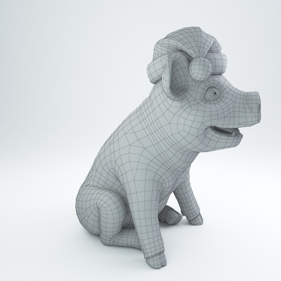 3D Model Pig Piggy - TurboSquid 1359032