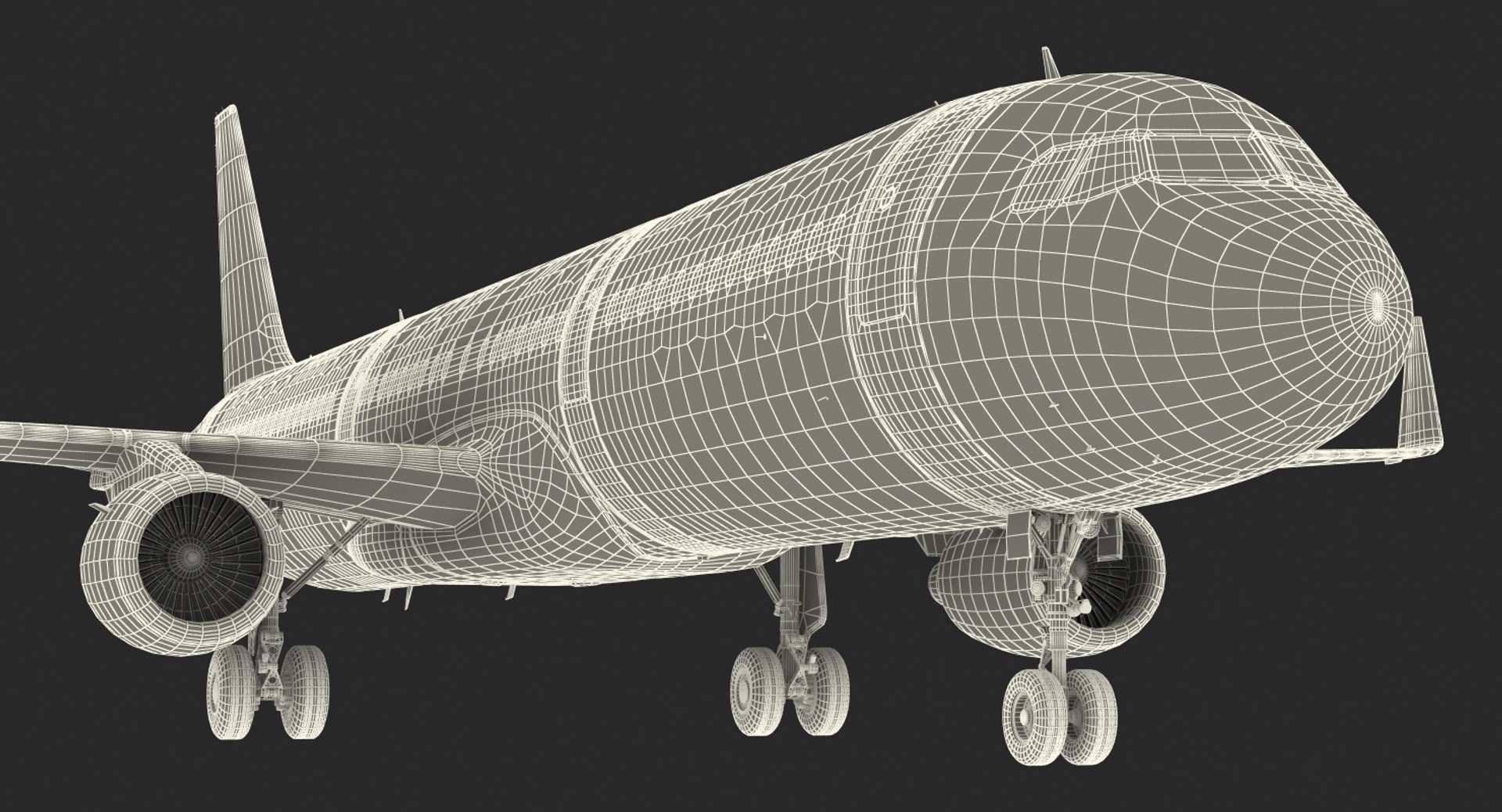 Airbus A321 Generic Interior 3D Model - TurboSquid 1255225