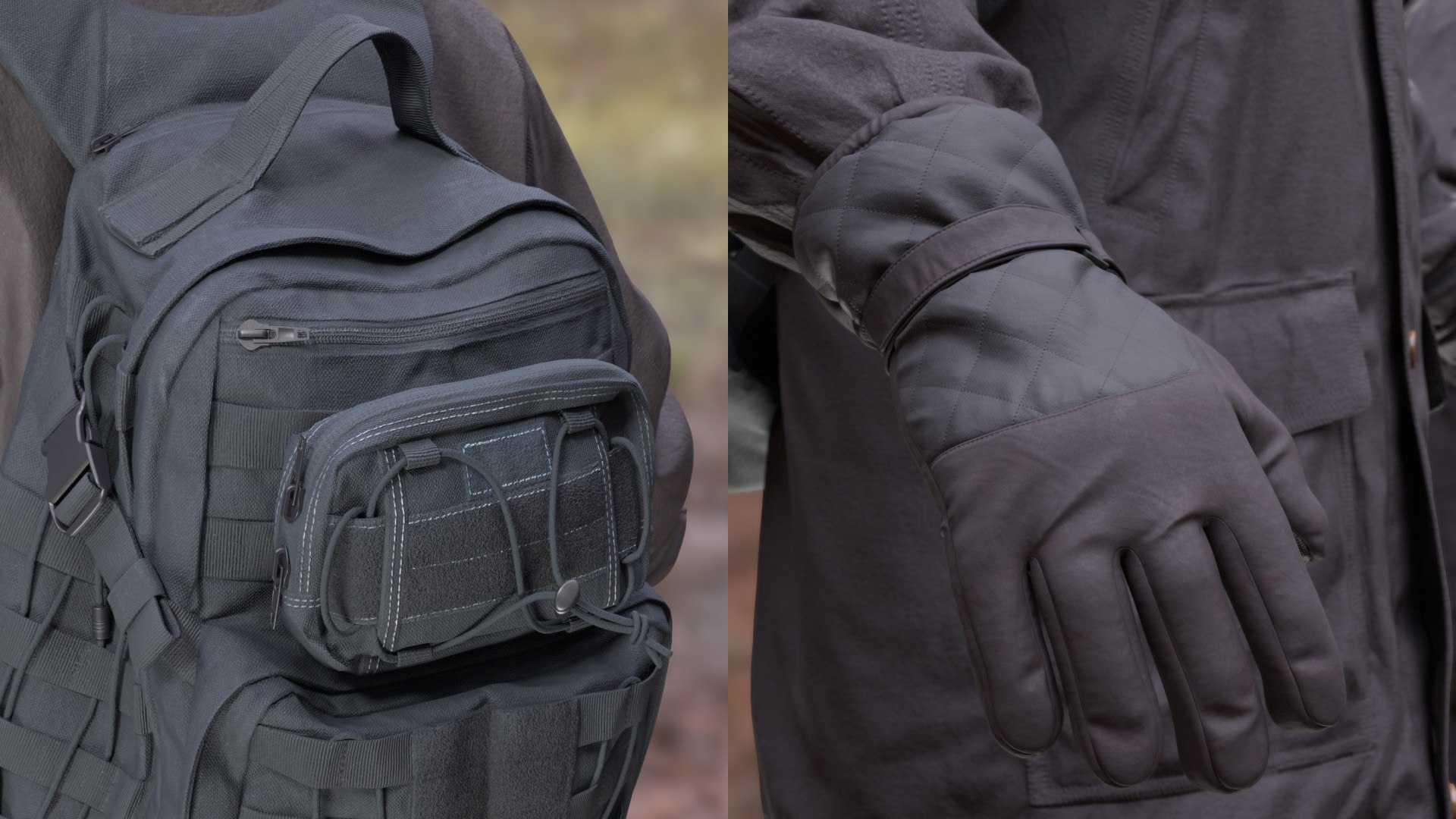 3D Model Man And Woman In Winter Outfit - TurboSquid 2330883