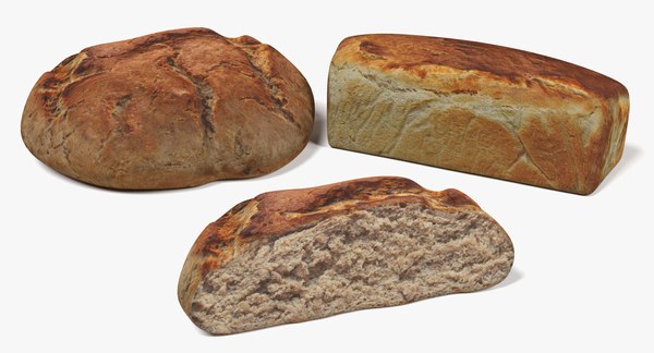 Loaf Of Bread Blender Models for Download | TurboSquid