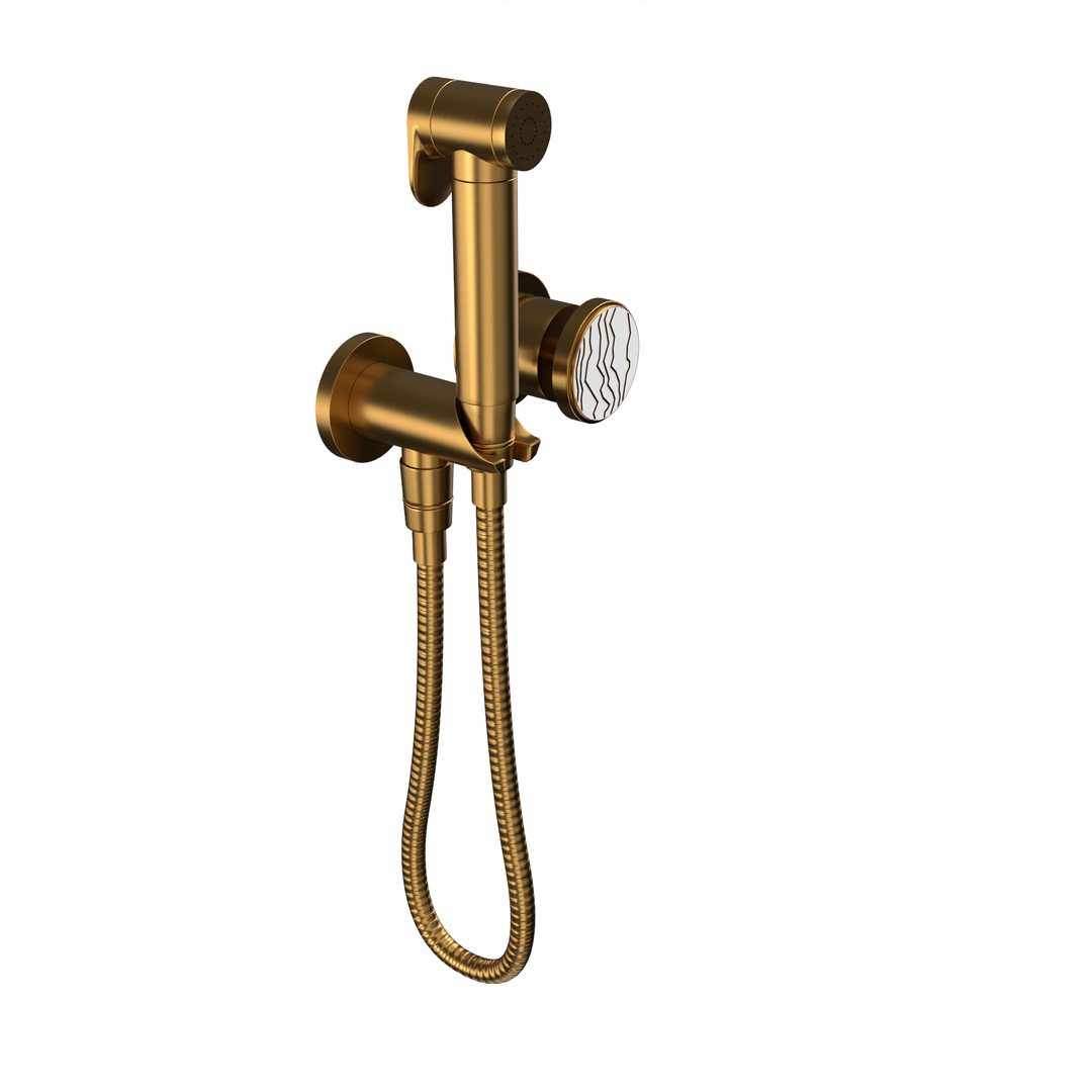 Thg Paris Yoko Ice Wall Mounted Handshower Bidet Tap Wc Douche 3D ...