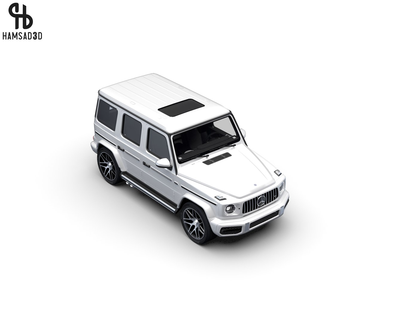 3D Mercedes Benz G63 AMG 2019 Model - TurboSquid 2282915