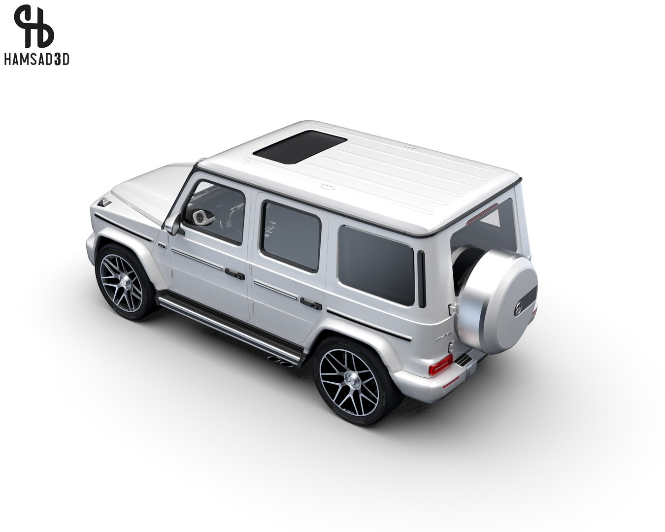 3D Mercedes Benz G63 AMG 2019 Model - TurboSquid 2282915