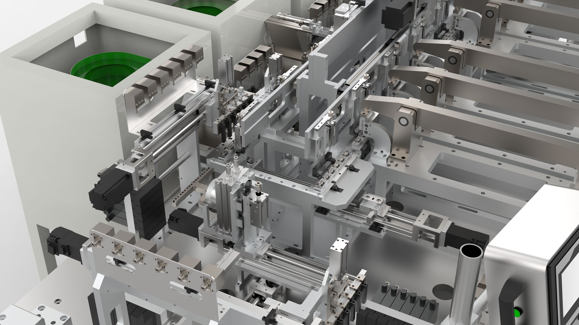 Automatic Electronic Connector NUT Assembly Riveting Machine 3D Model ...