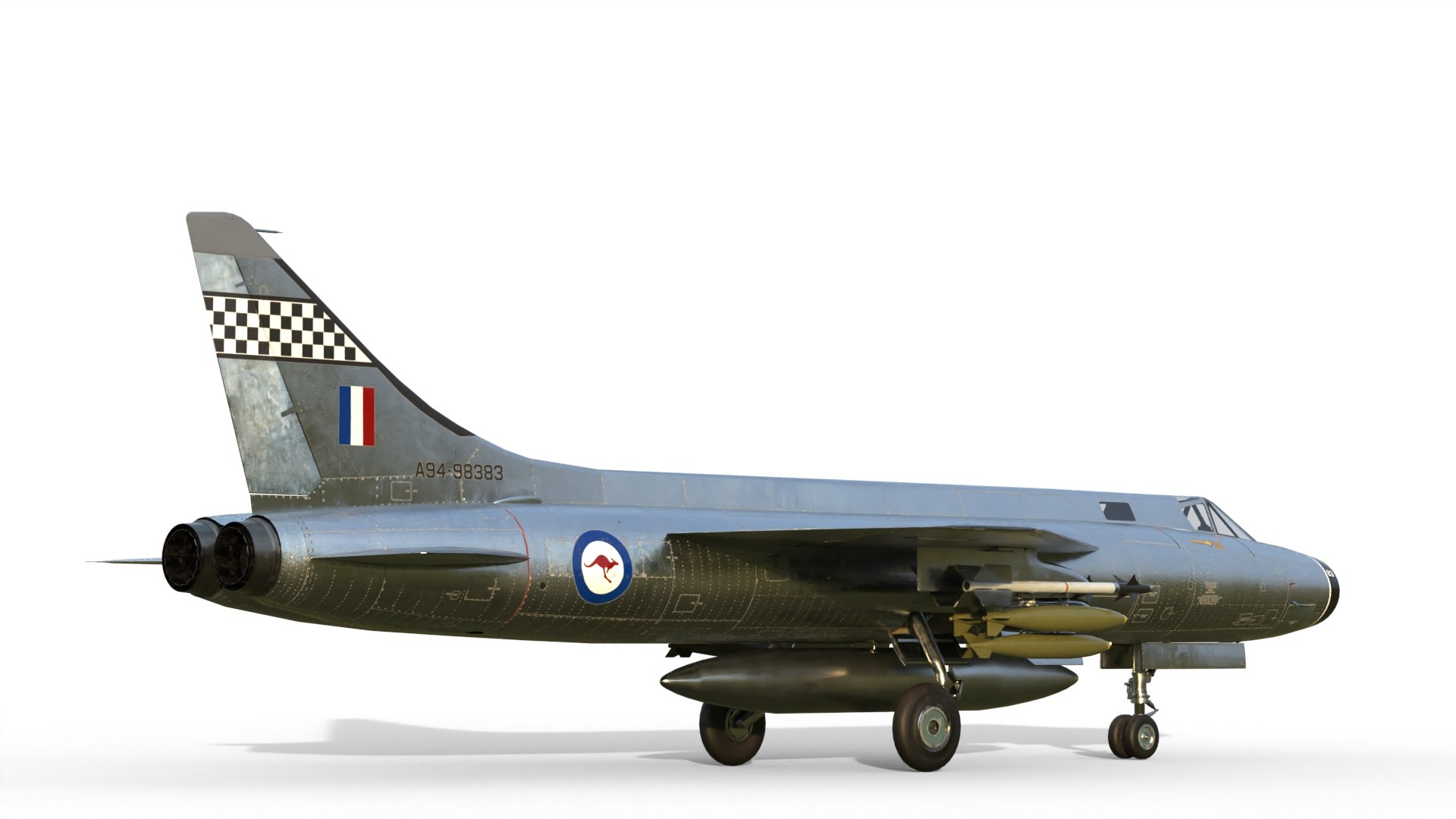 Commonwealth CA-23 Fighter 3D Model - TurboSquid 2183939