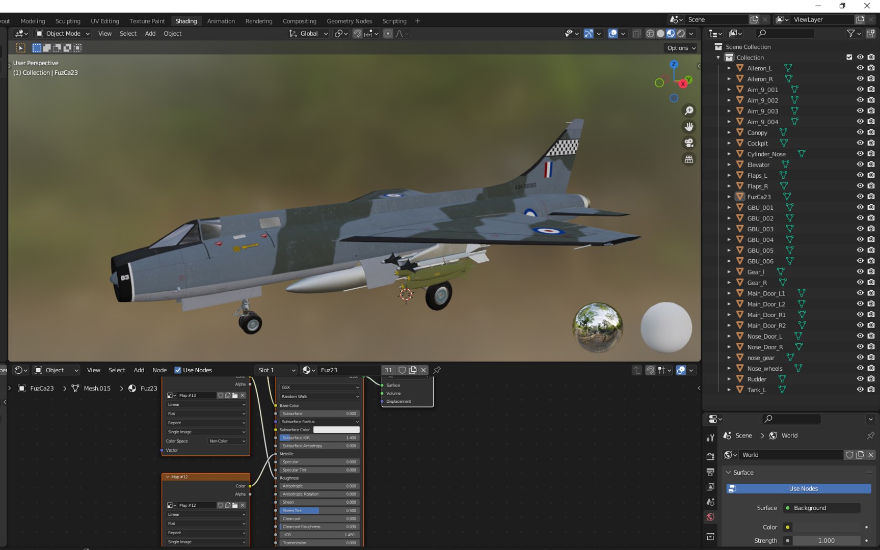 Commonwealth CA-23 Fighter 3D Model - TurboSquid 2183939