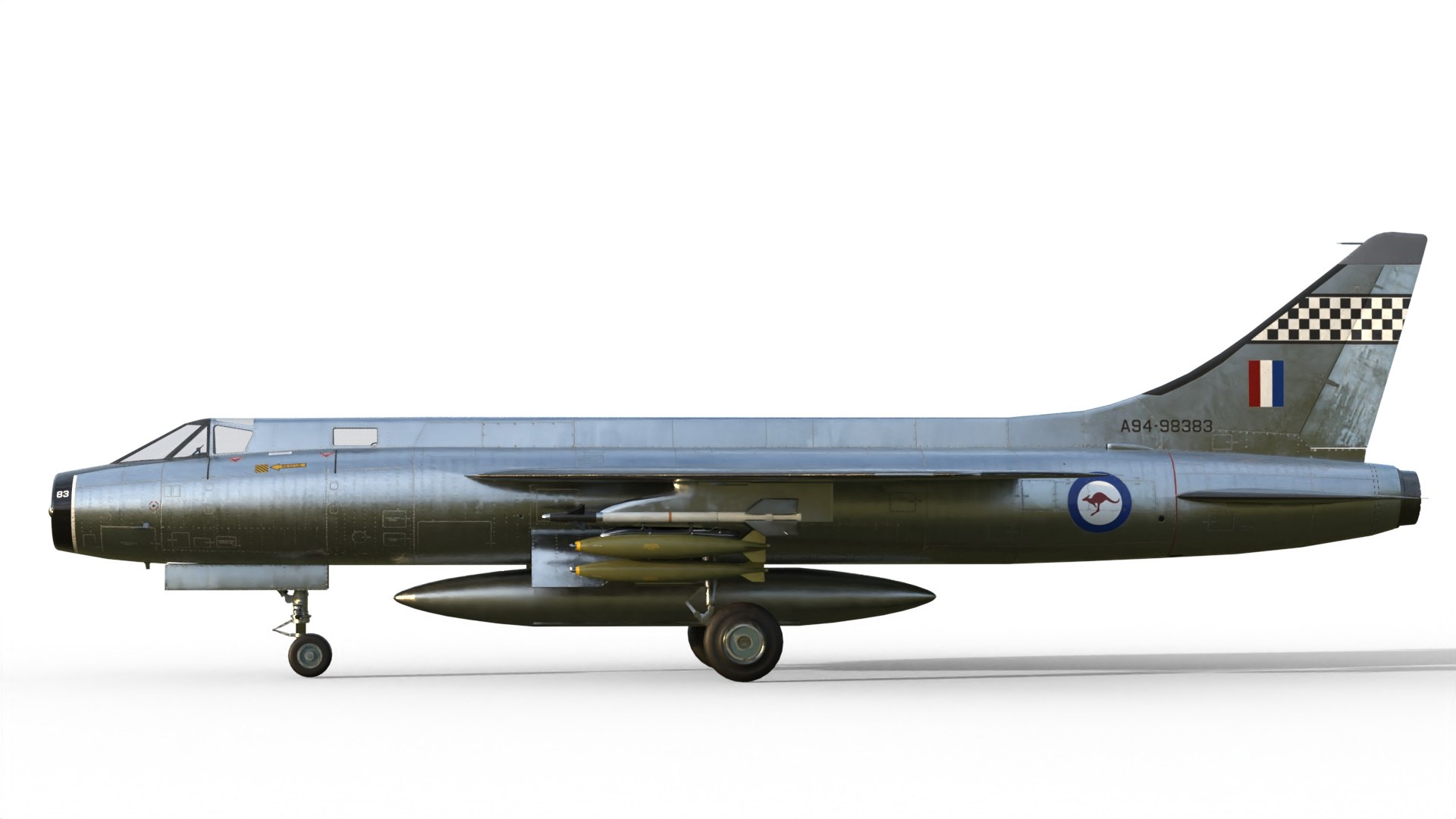 Commonwealth CA-23 Fighter 3D model - TurboSquid 2183939