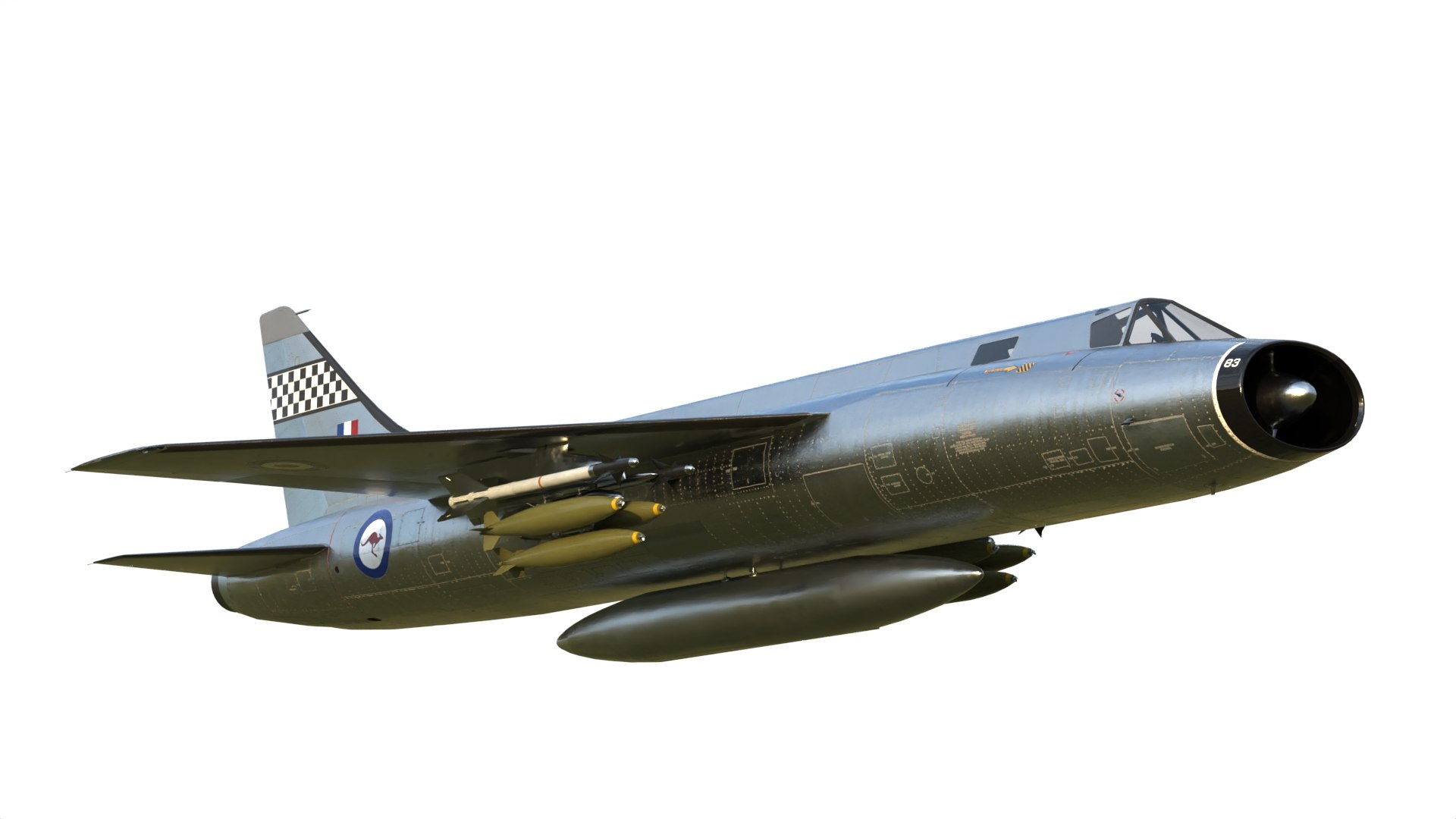 Commonwealth CA-23 Fighter 3D Model - TurboSquid 2183939