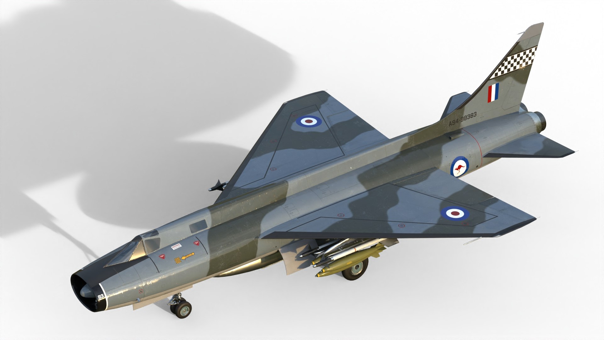 Commonwealth CA-23 Fighter 3D Model - TurboSquid 2183939