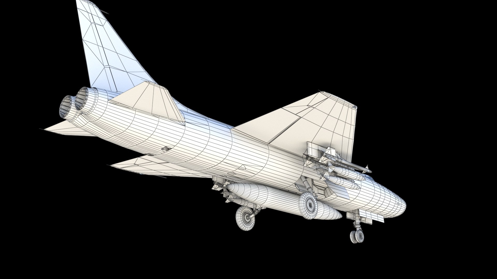 Commonwealth CA-23 Fighter 3D Model - TurboSquid 2183939
