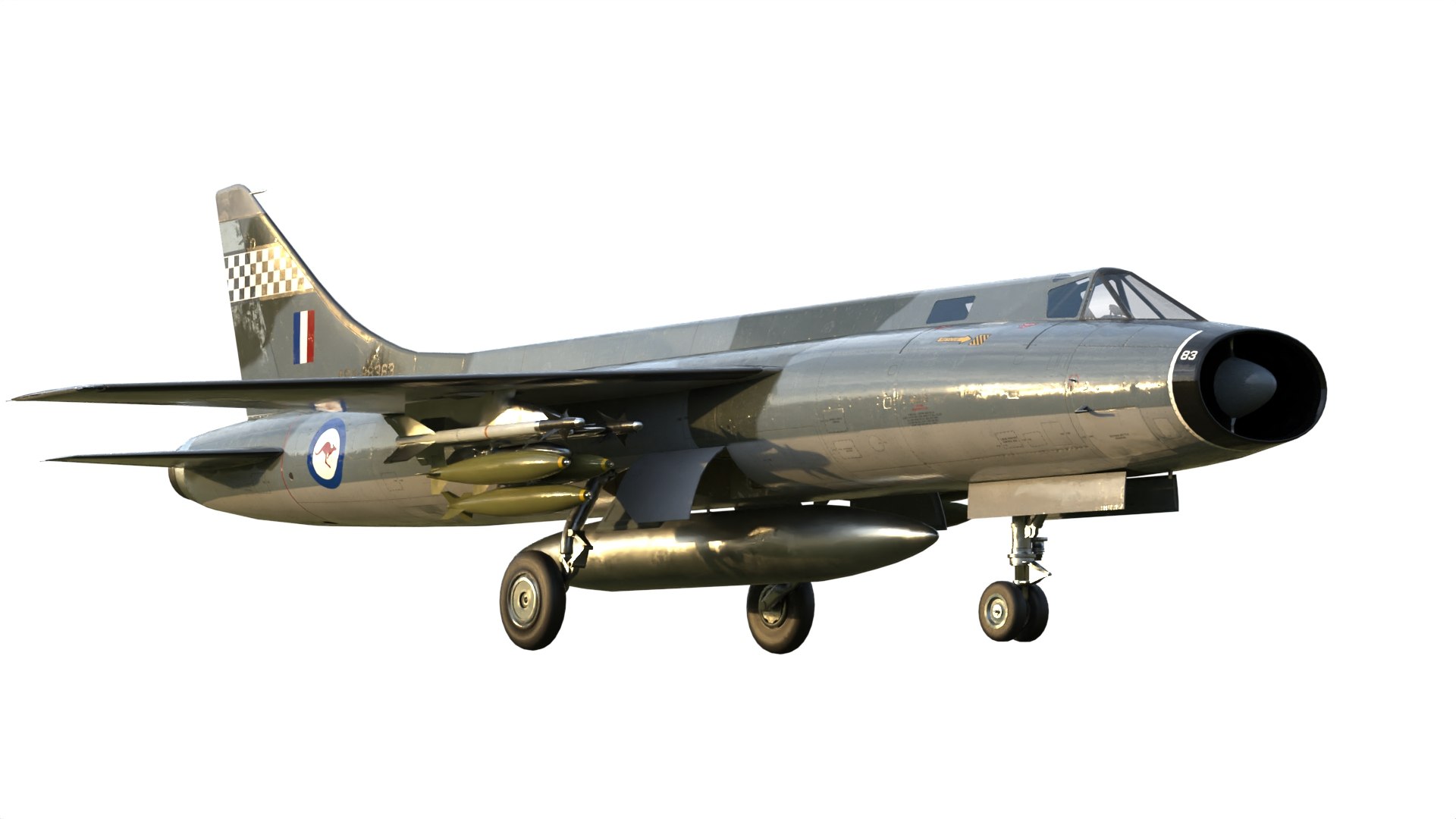 Commonwealth CA-23 Fighter 3D Model - TurboSquid 2183939