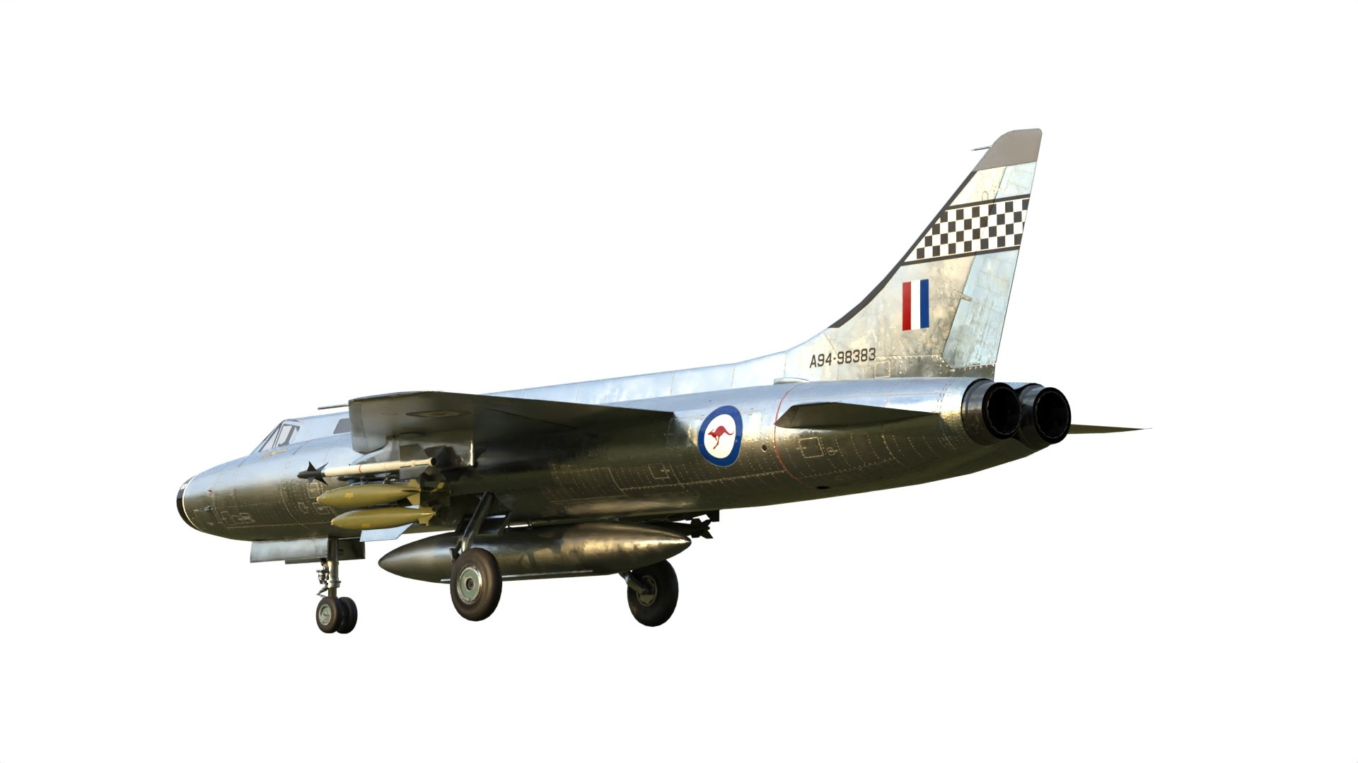 Commonwealth CA-23 Fighter 3D Model - TurboSquid 2183939