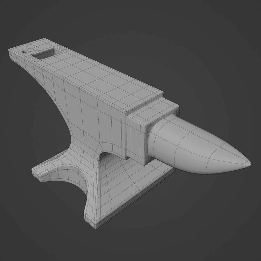 3D Old Anvil Model - TurboSquid 2098162