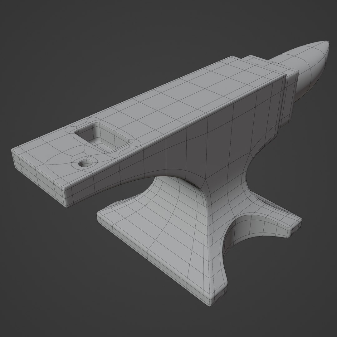 3D Old Anvil Model - TurboSquid 2098162