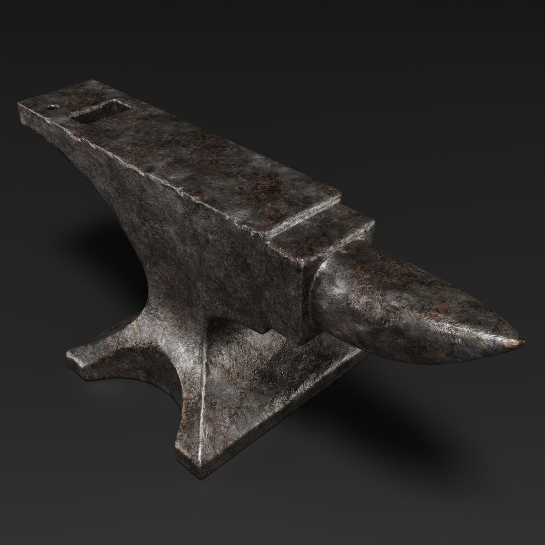 3D Old Anvil Model - TurboSquid 2098162