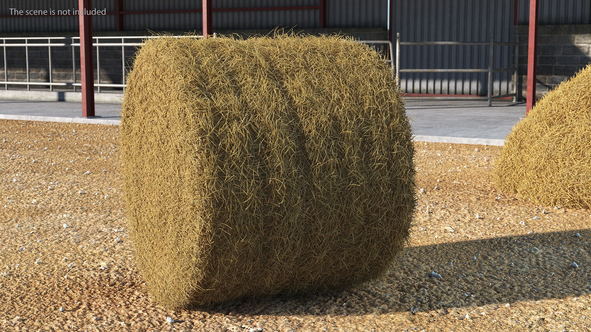 3D Bale Hay Roll - TurboSquid 2152178