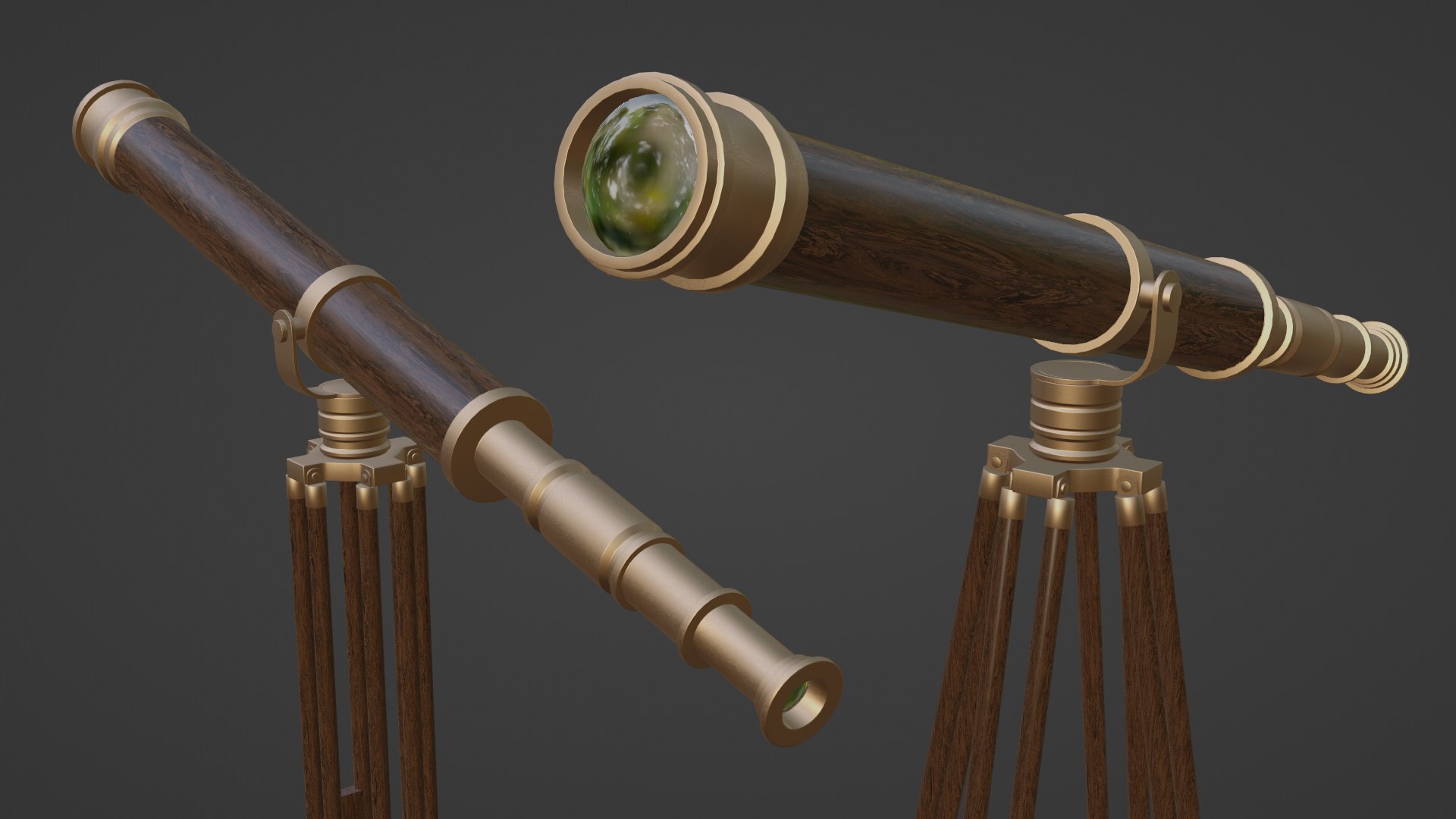 3D Galileo Telescope - TurboSquid 2077249