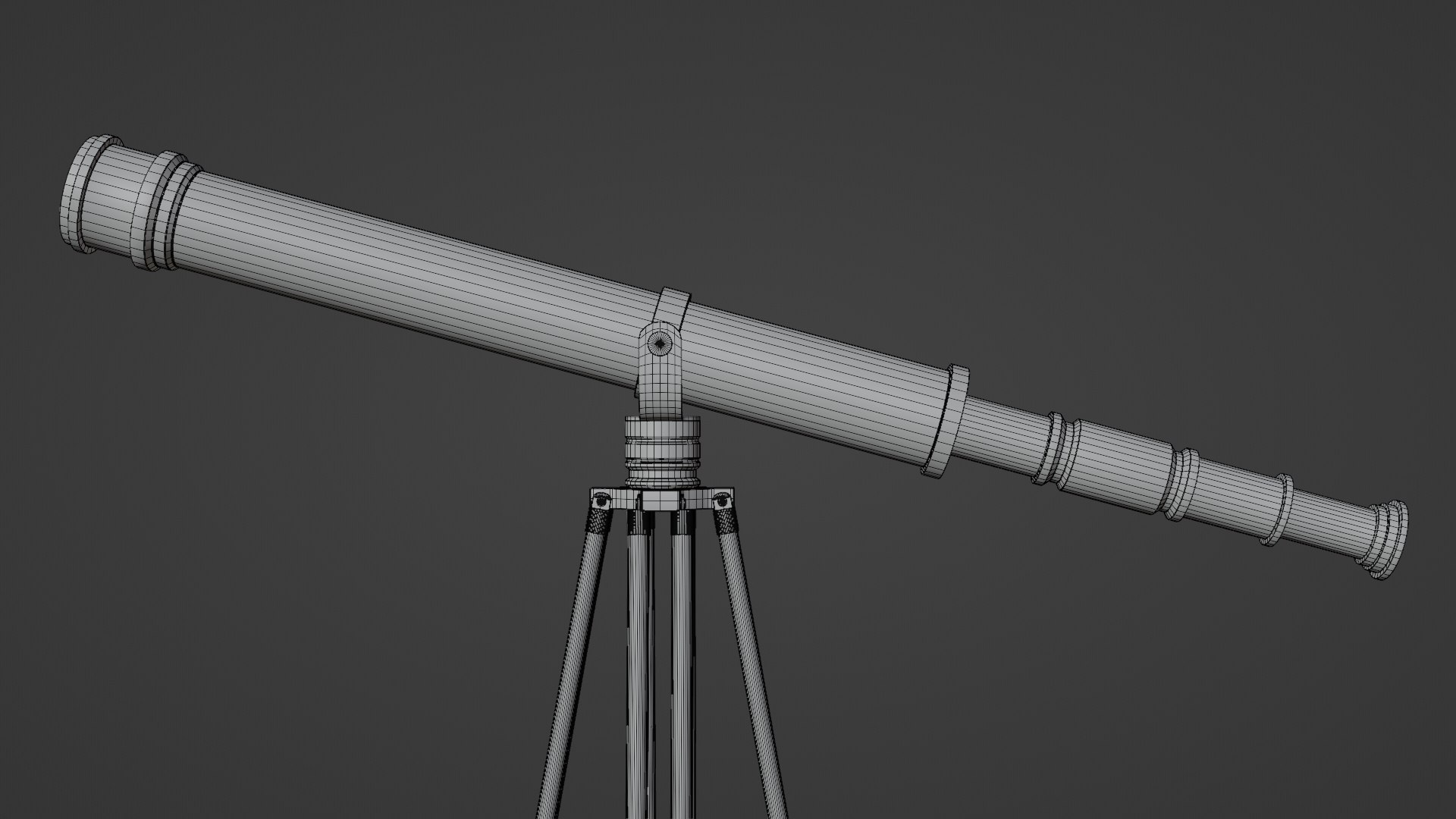 3D Galileo Telescope - TurboSquid 2077249