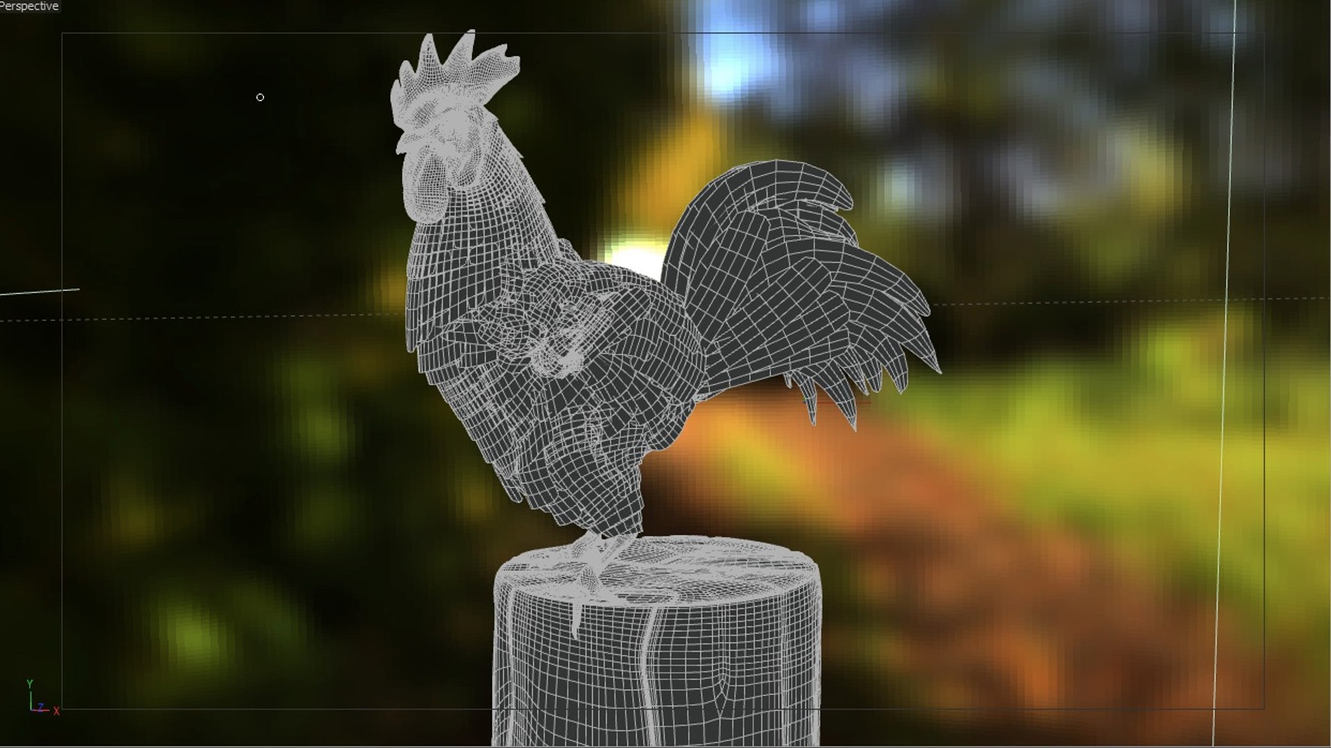 Rooster realistic character model - TurboSquid 1326338