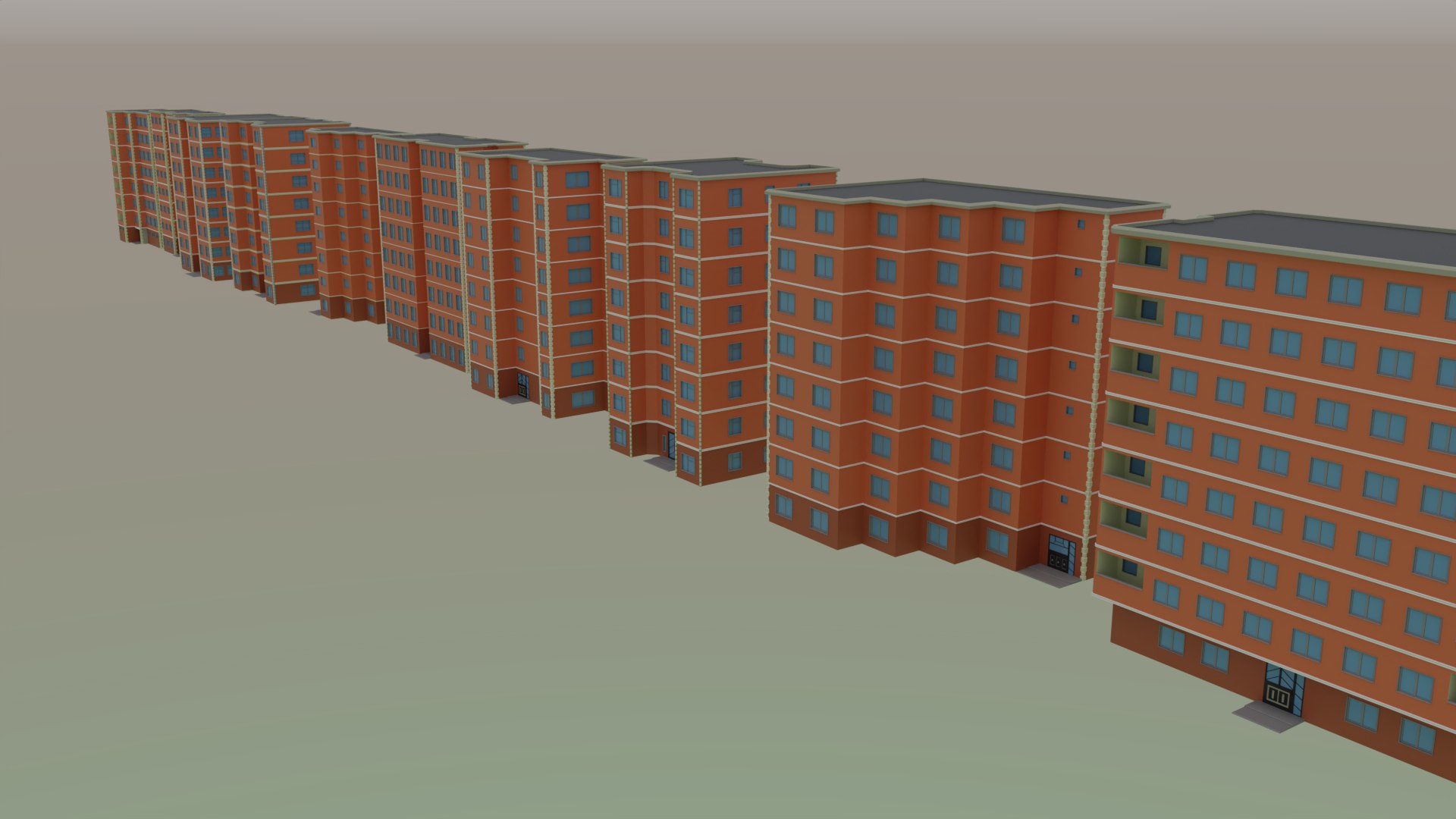 LOW POLY CITY BUILDS - V1 3D Model - TurboSquid 2215601