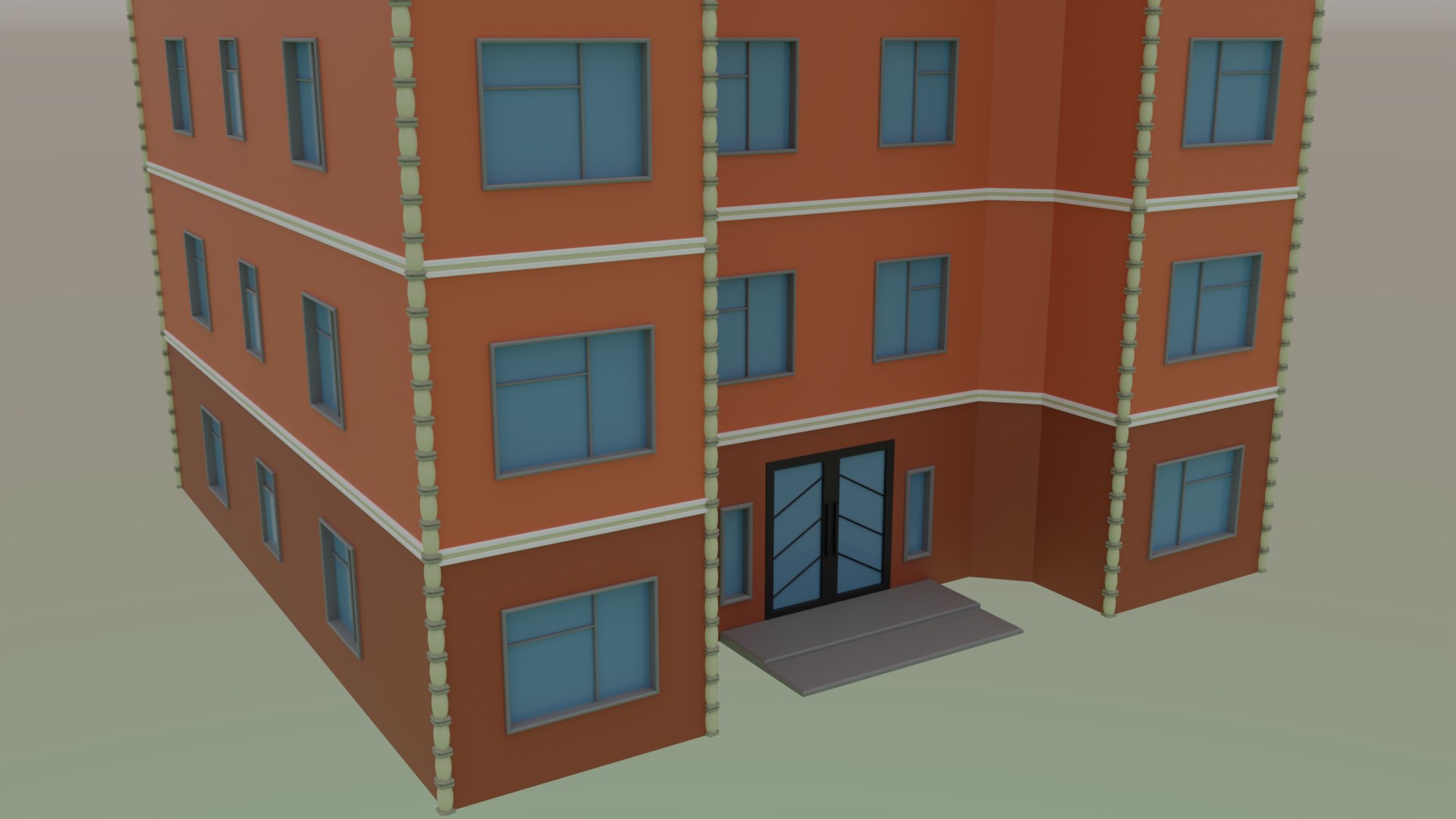 LOW POLY CITY BUILDS - V1 3D Model - TurboSquid 2215601