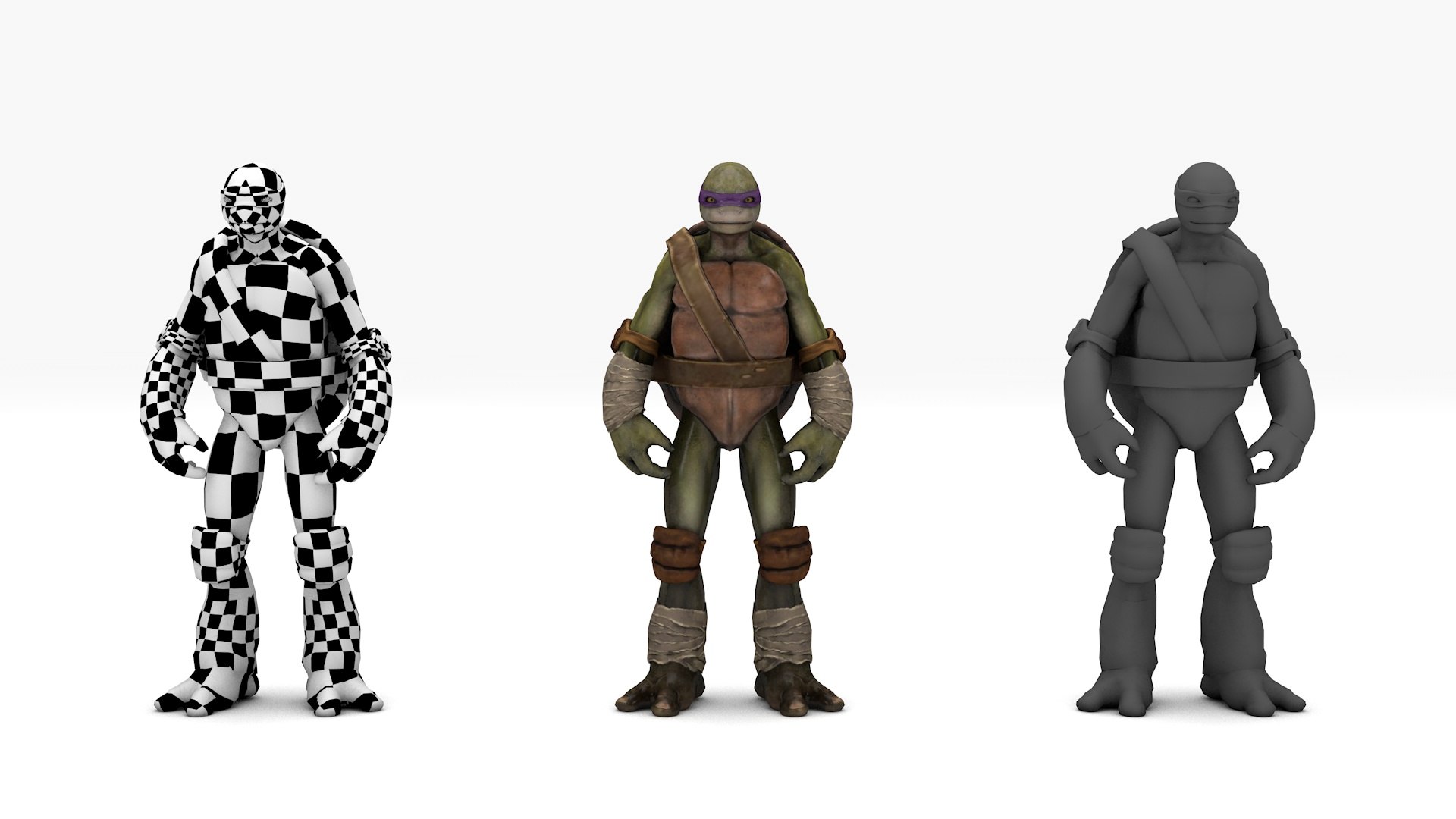 TMNT Donatello 3D Model - TurboSquid 1881293