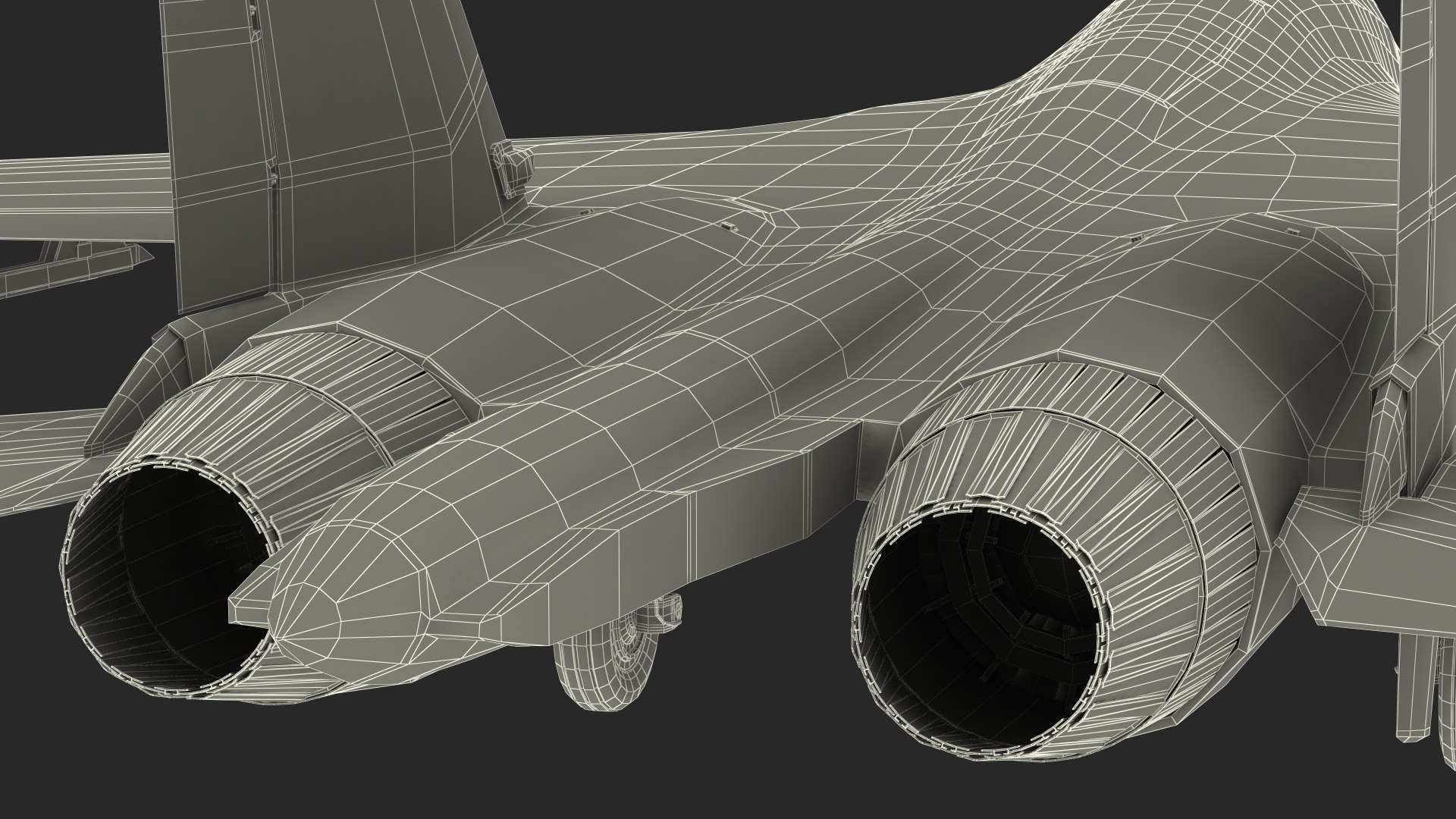3D Ukrainian Air Force Sukhoi Su-27 Flanker Old - TurboSquid 1978352